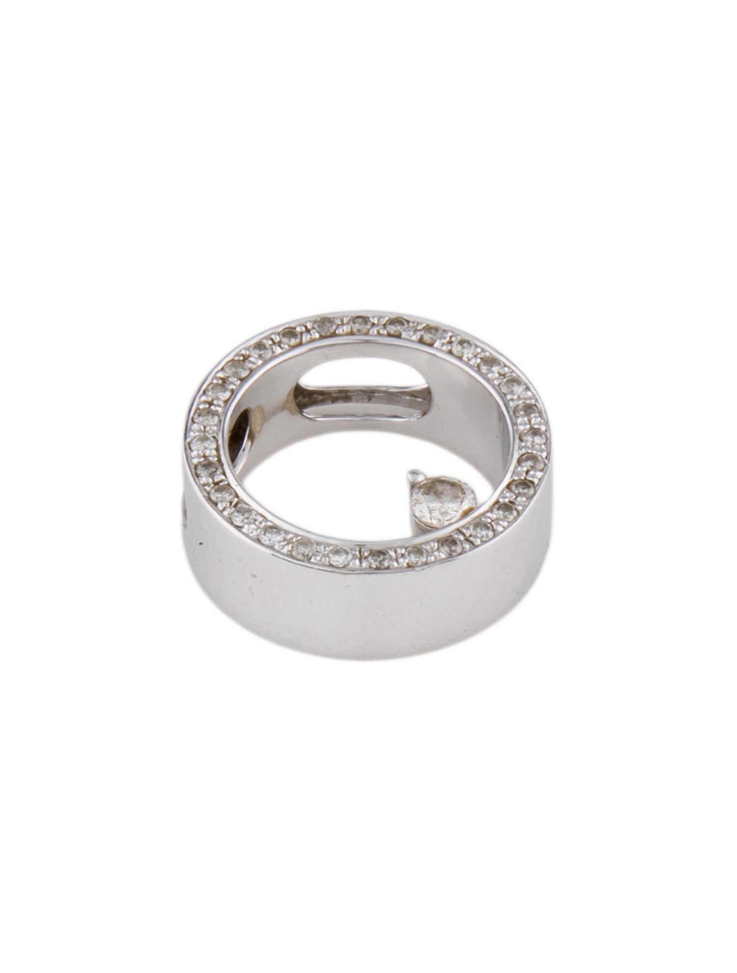 Effy Jewelry Effy 14k Leopard Diamond & Emerald Pendant - 14K White ...