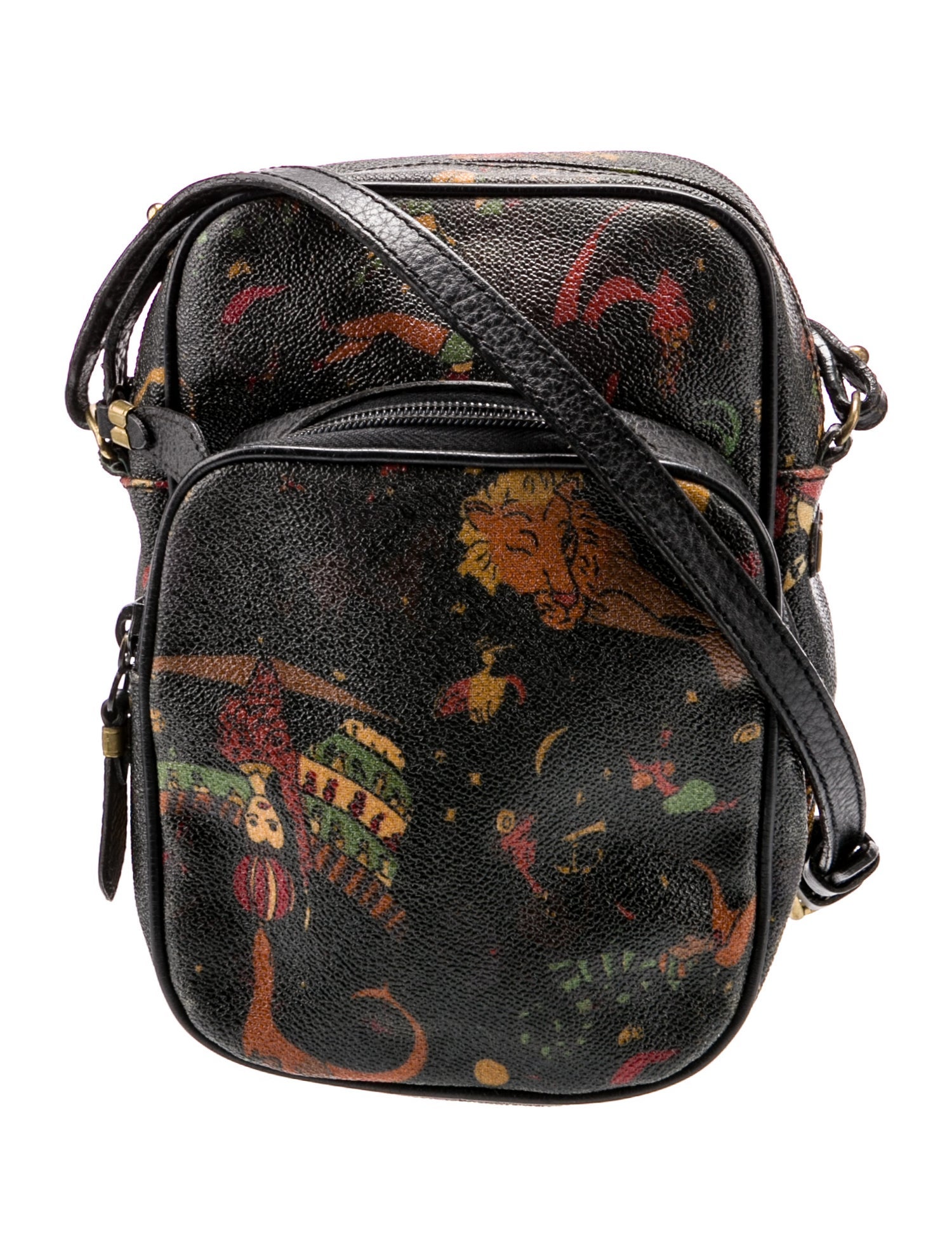 Piero Guidi Leather Crossbody Bag - Black Crossbody Bags, Handbags ...