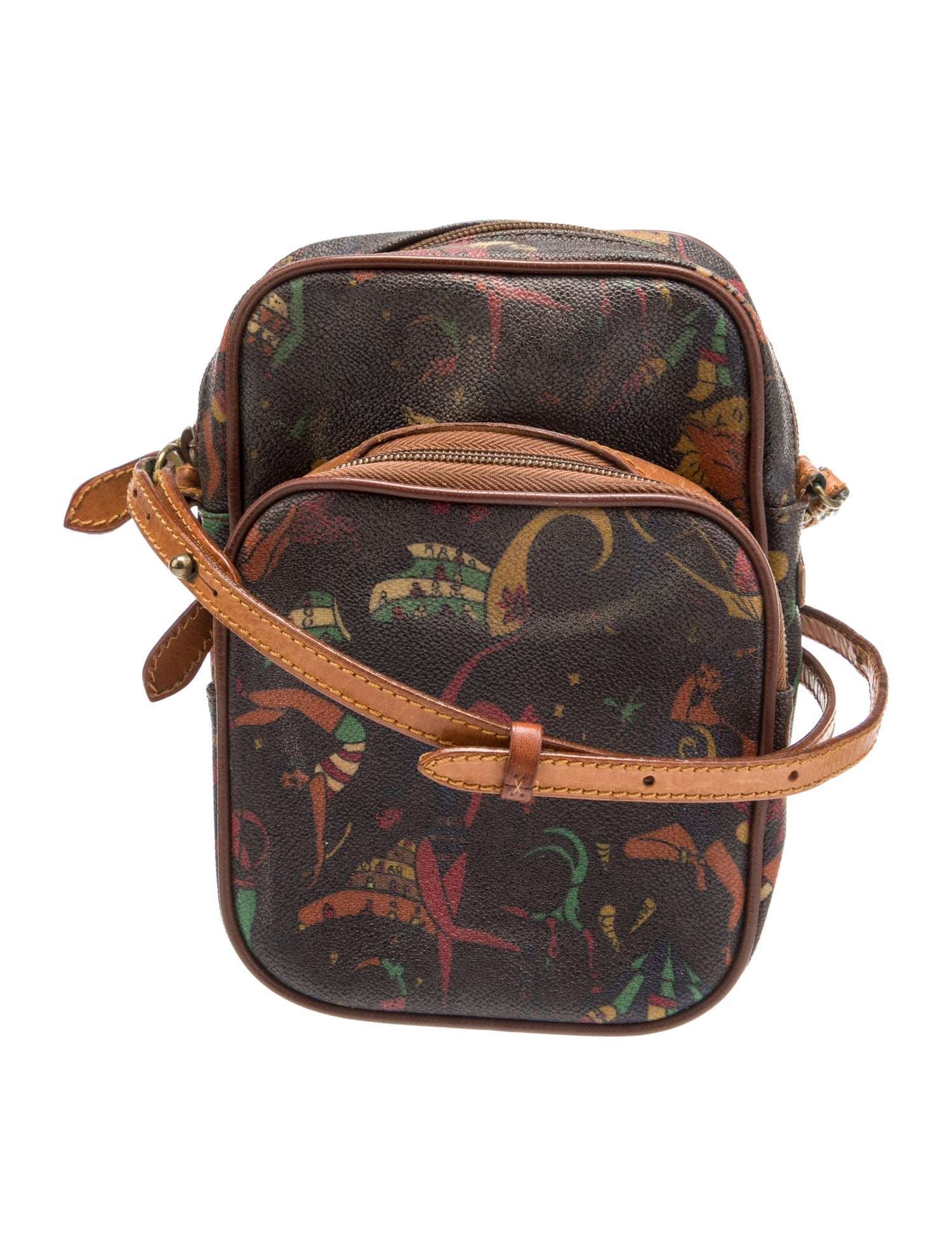Piero Guidi Crossbody Bag - Brown Crossbody Bags, Handbags - PGIUE20488 ...