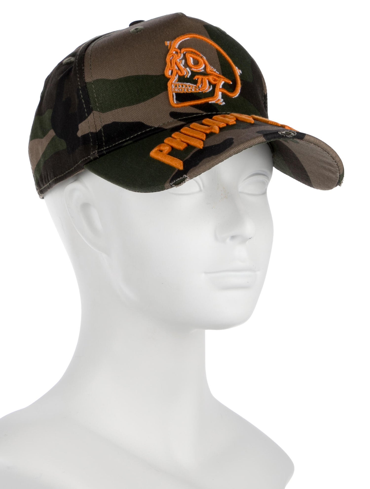 Philipp Plein Philipp Plein Skull Embroidered Baseball Cap w/ Tags ...