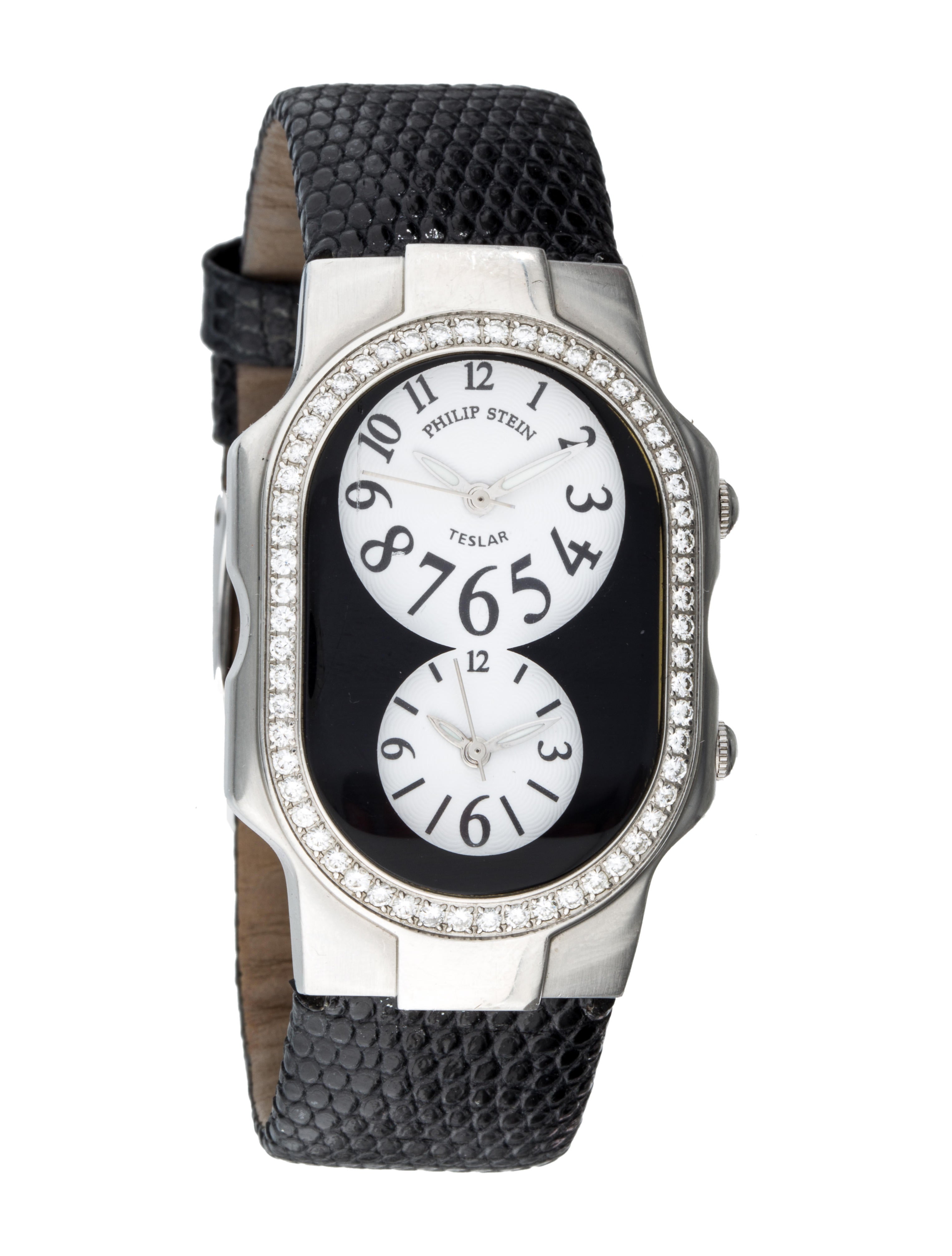 Philip Stein Diamond Teslar Watch - Strap - PHS20112 | The RealReal