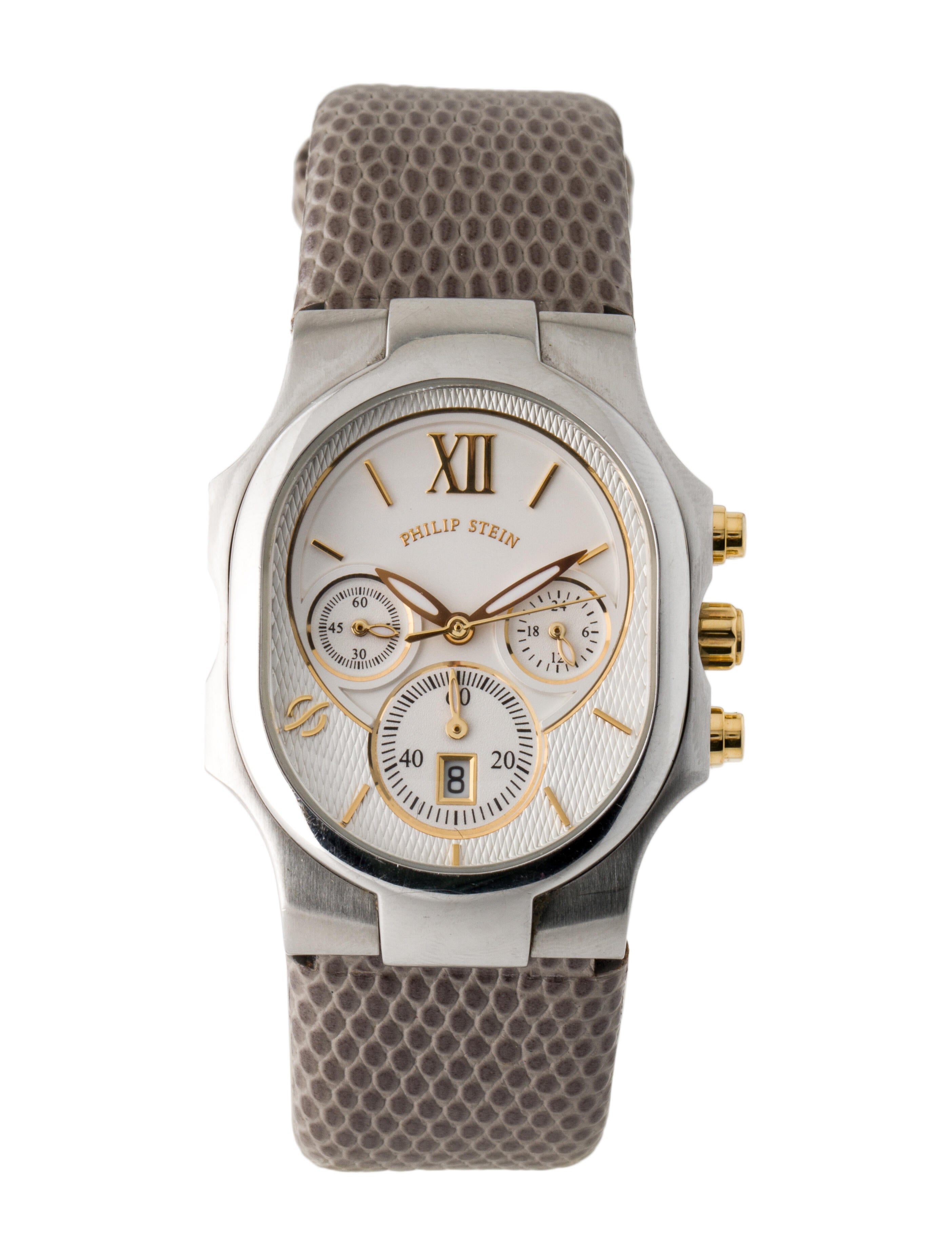 Philip Stein Signature Classic Chronograph Watch - n/a | The RealReal