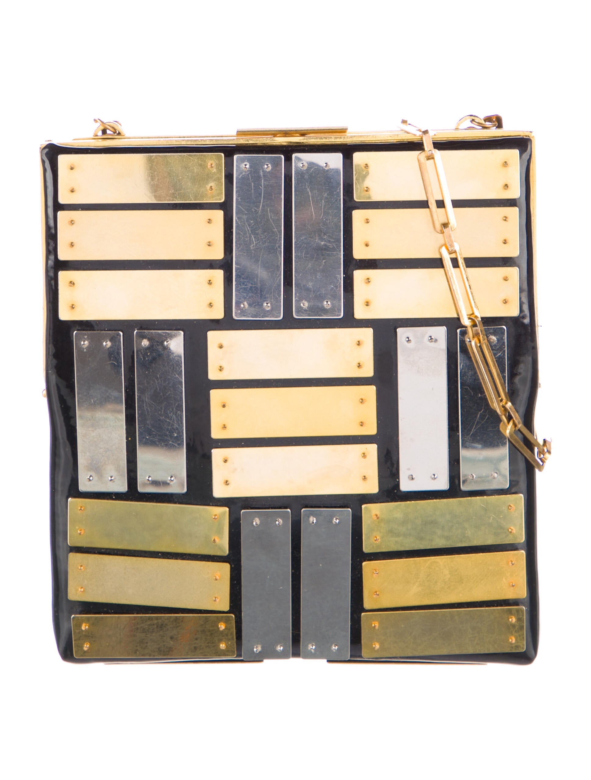Pierre Cardin Metal Shoulder Bag - Gold Shoulder Bags, Handbags ...