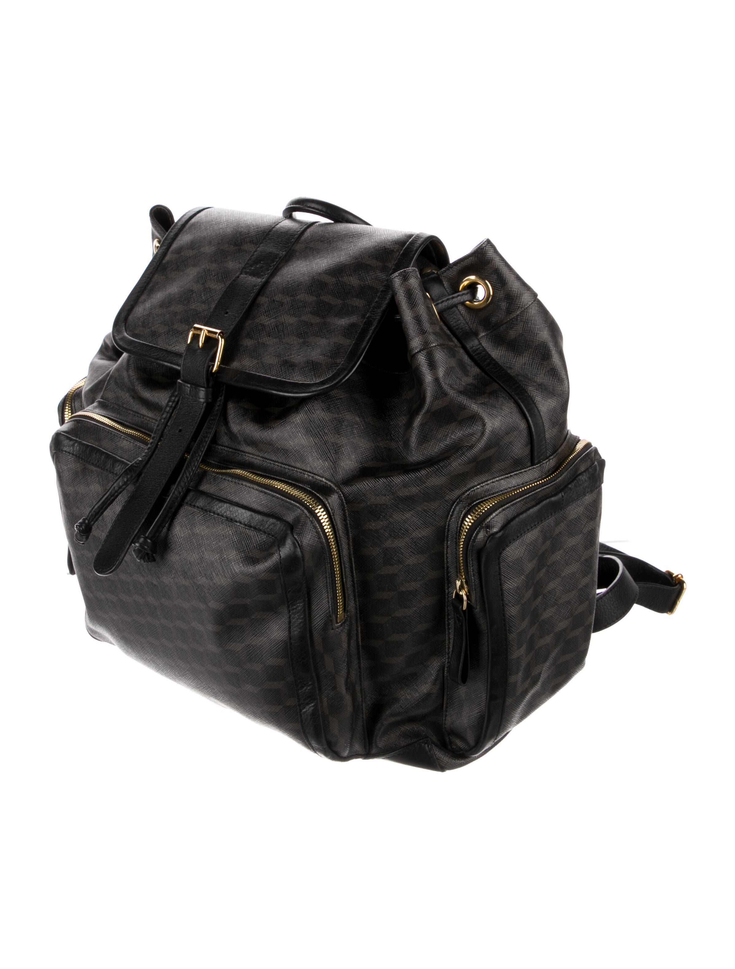 Pierre Hardy Leather Backpack - Black Backpacks, Bags - PIE34218 | The ...