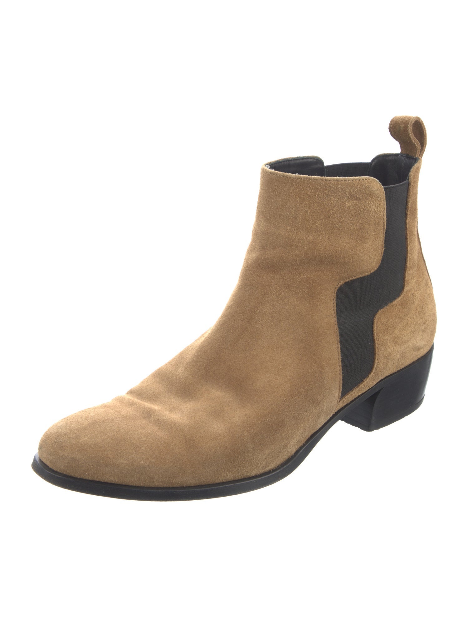 Pierre Hardy Suede Chelsea Boots - Brown Boots, Shoes - PIE36601 | The ...