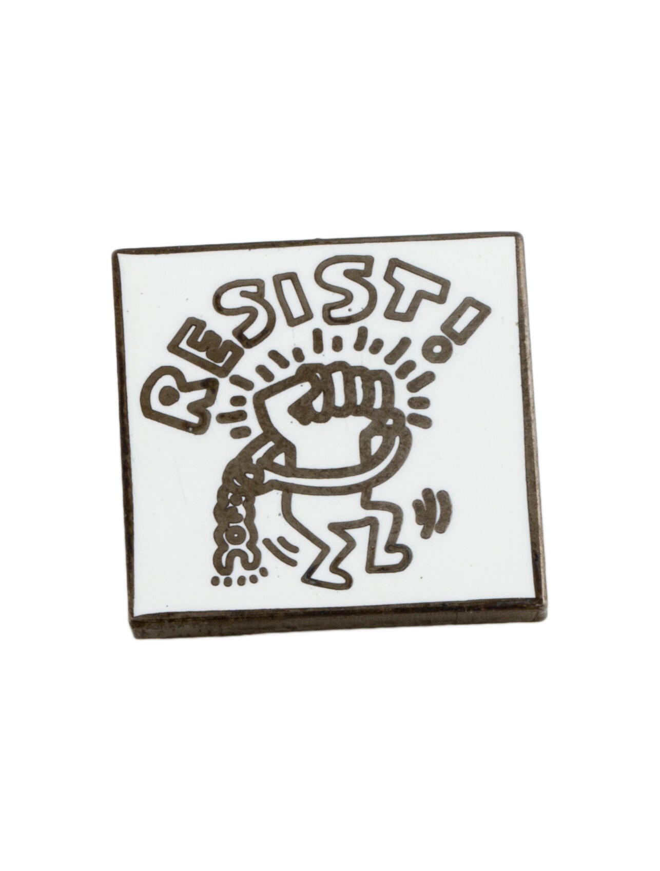 Pintrill x Keith Haring Resist Pin w/ Tags - White Other, Accessories ...
