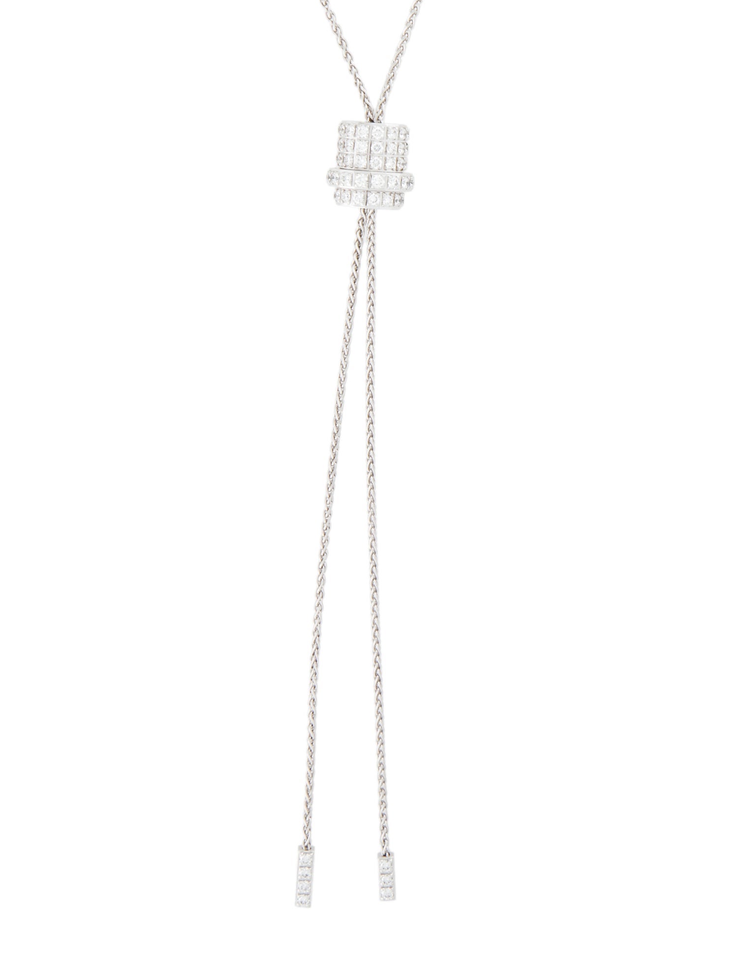 Hermès 18K Diamond Chaine d'Ancre Chaos Lariat Necklace - 18K Yellow ...