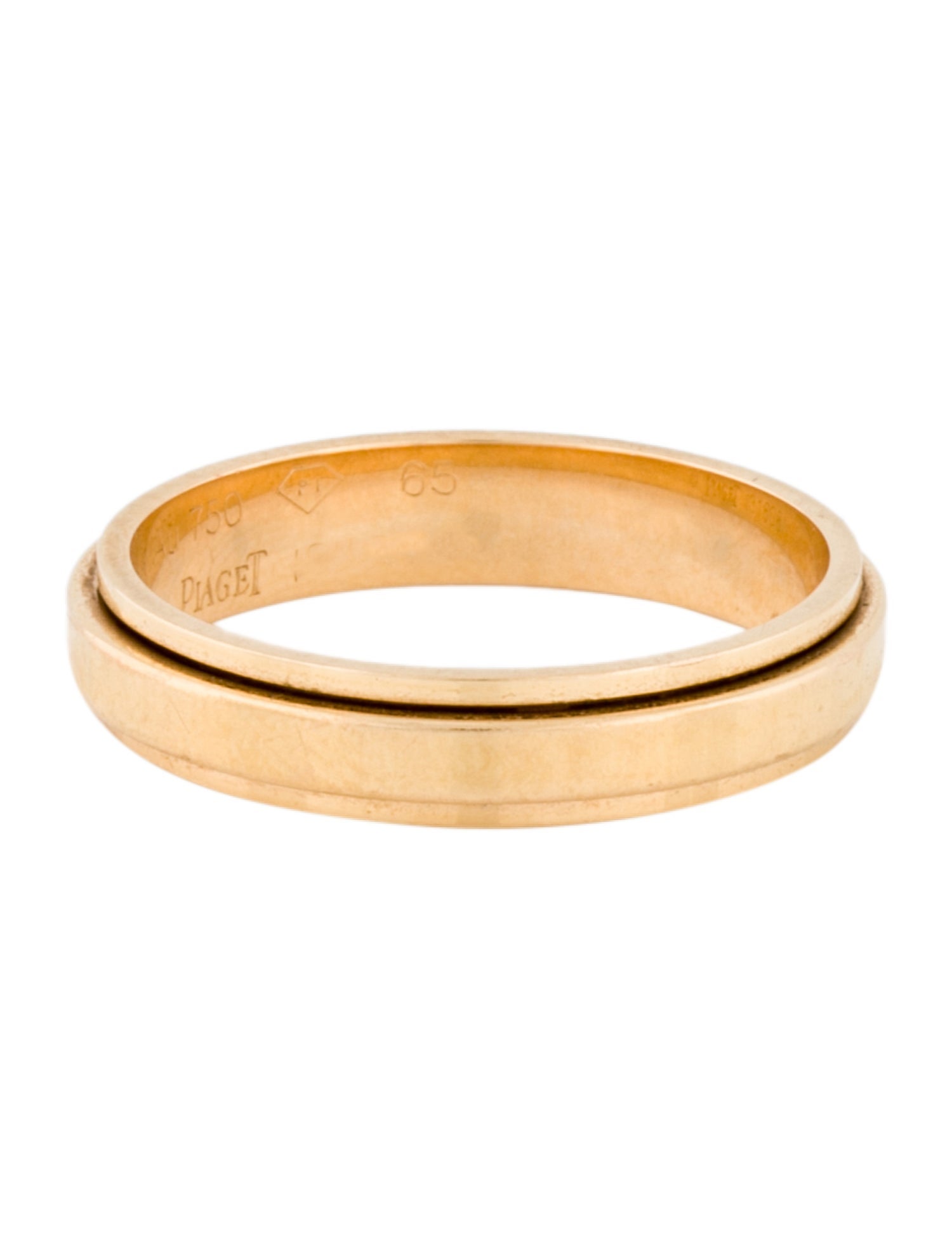 Piaget 18K Possession Band - 18K Yellow Gold Band, Rings - PIT22284 ...