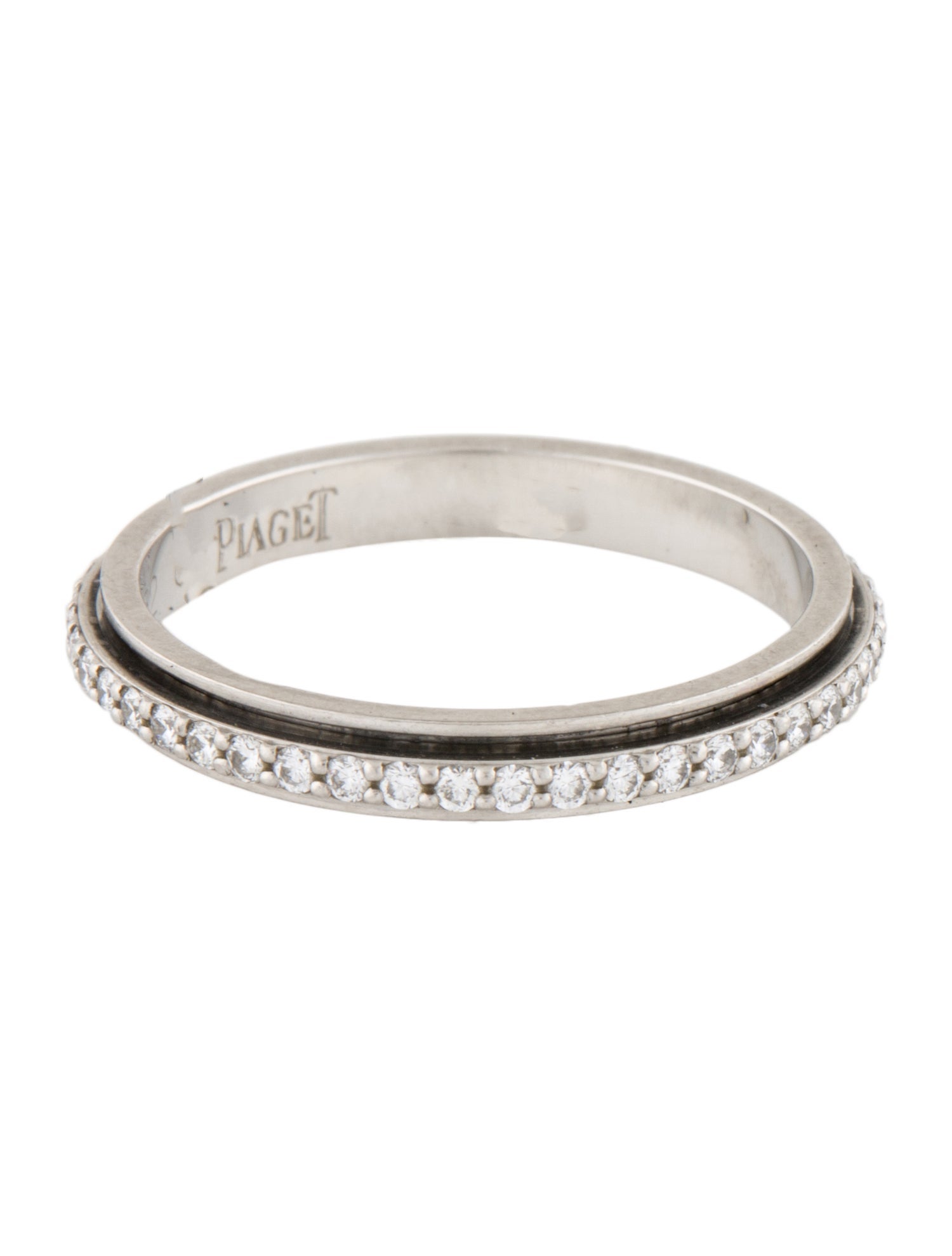 Piaget Platinum Diamond Possession Spinning Eternity Band - 950 ...