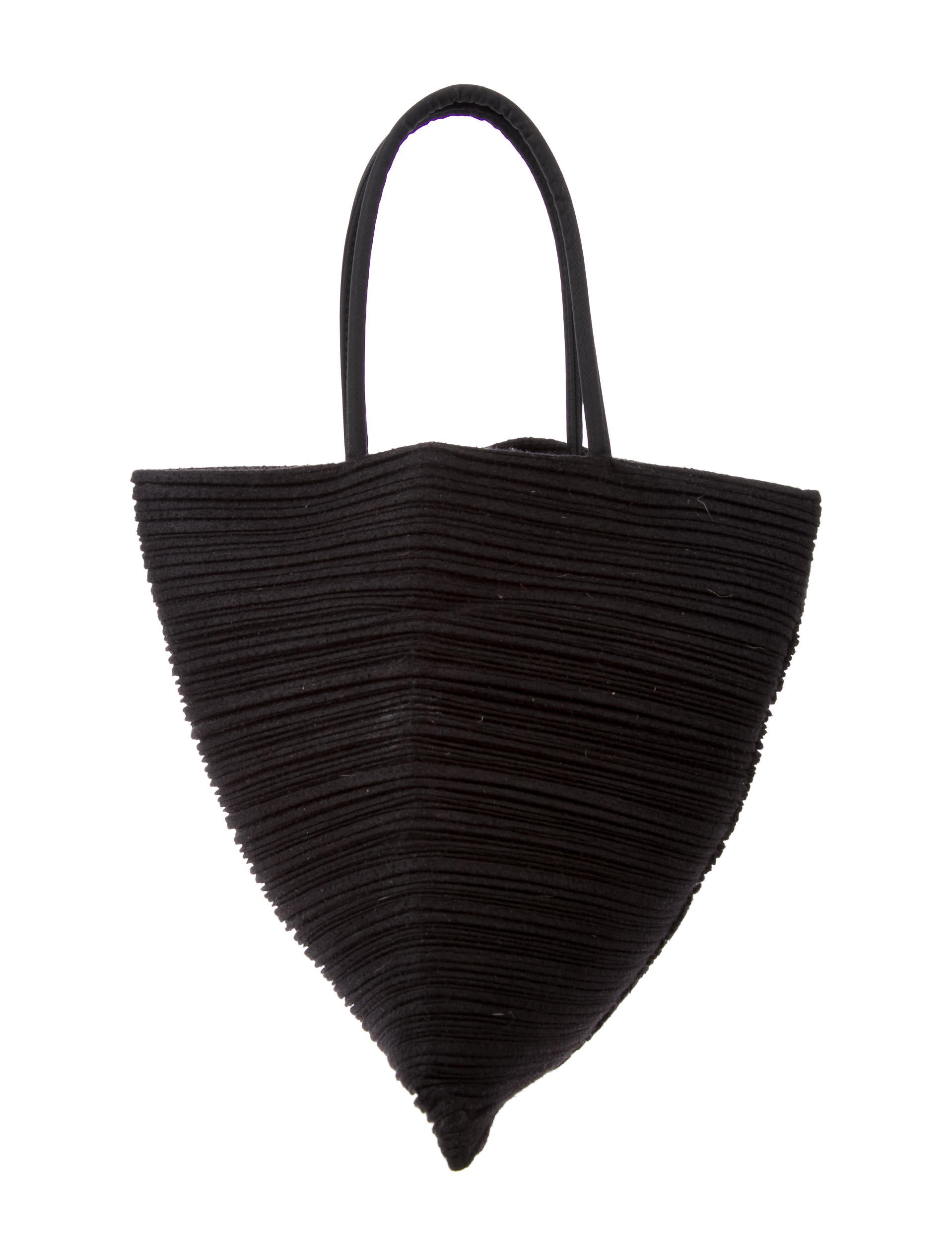 Pleats Please Issey Miyake Woven Handle Bag - Handbags - PLT20616 | The ...