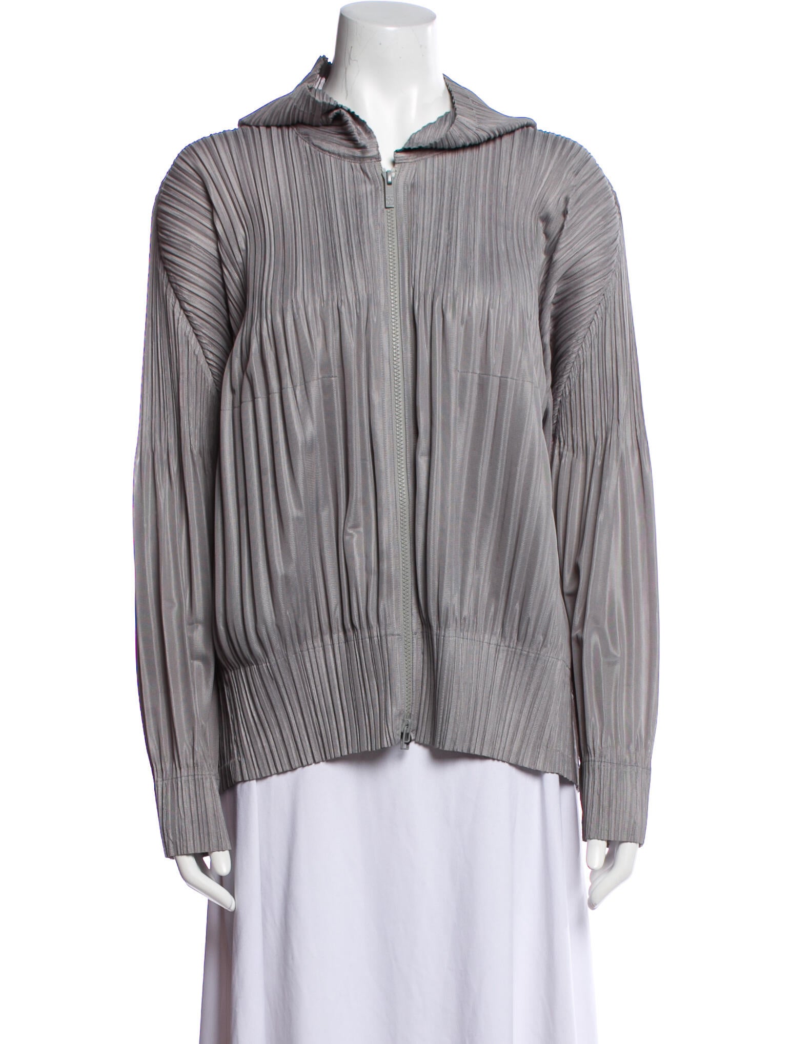 Pleats Please Issey Miyake Jacket - Green Jackets, Clothing - PLT30133 ...