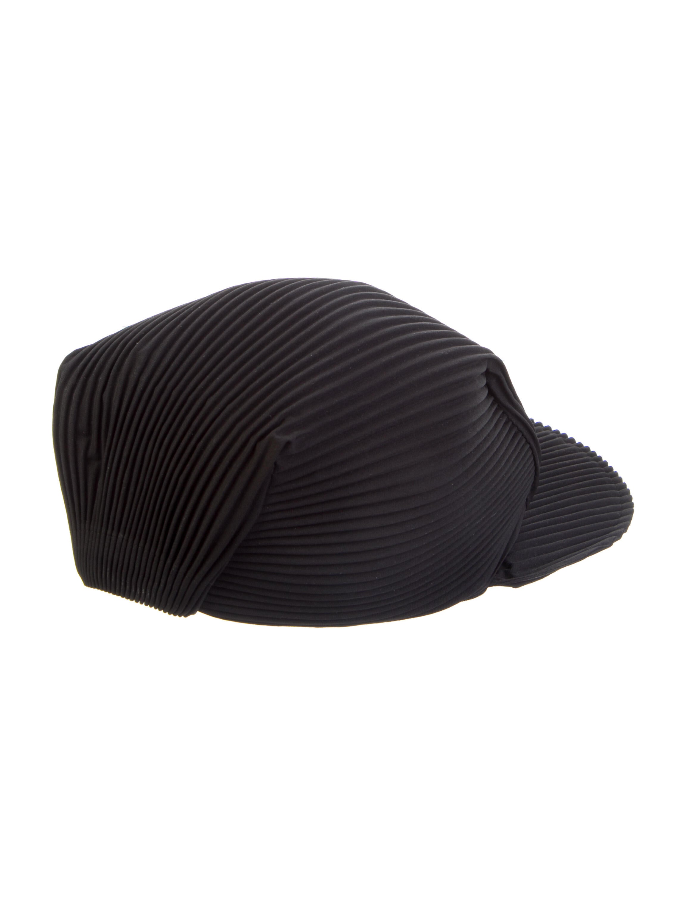 Pleats Please Issey Miyake Polyester Baseball Cap - Black Hats ...