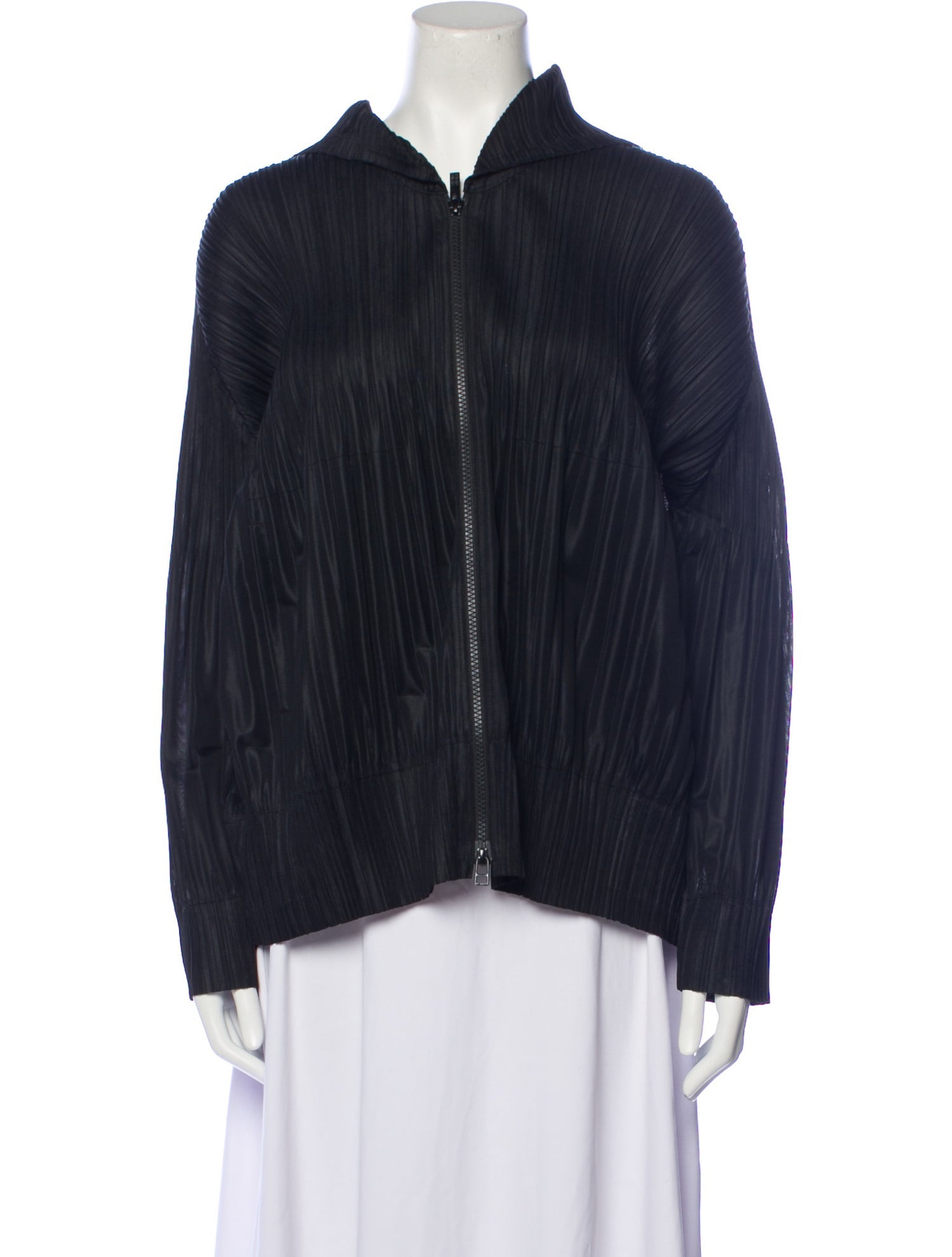 Pleats Please Issey Miyake Jacket - Black Jackets, Clothing - PLT34346 ...