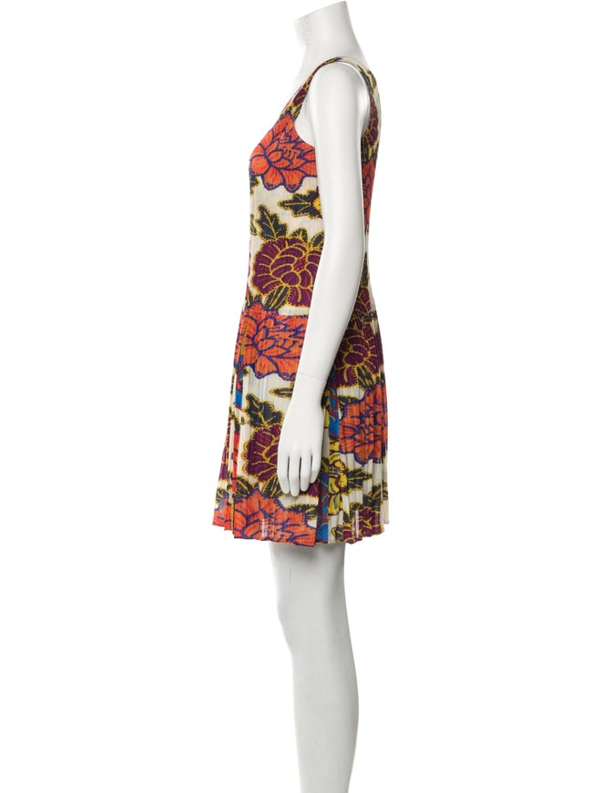 Farm Rio Floral Print Mini Dress - Red Dresses, Clothing - WFARM54915 ...