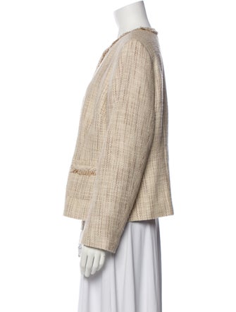 Pendleton Tweed Pattern Evening Jacket - Neutrals Jackets, Clothing ...
