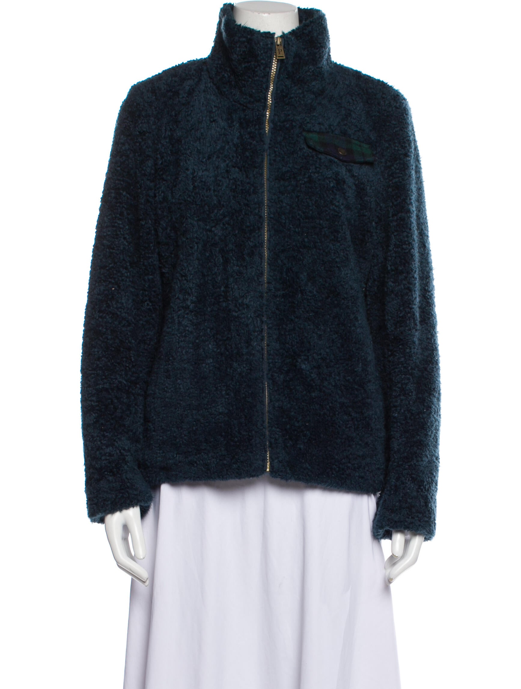 Pendleton Faux Fur Jacket - Blue Jackets, Clothing - PNDDL25894 | The ...