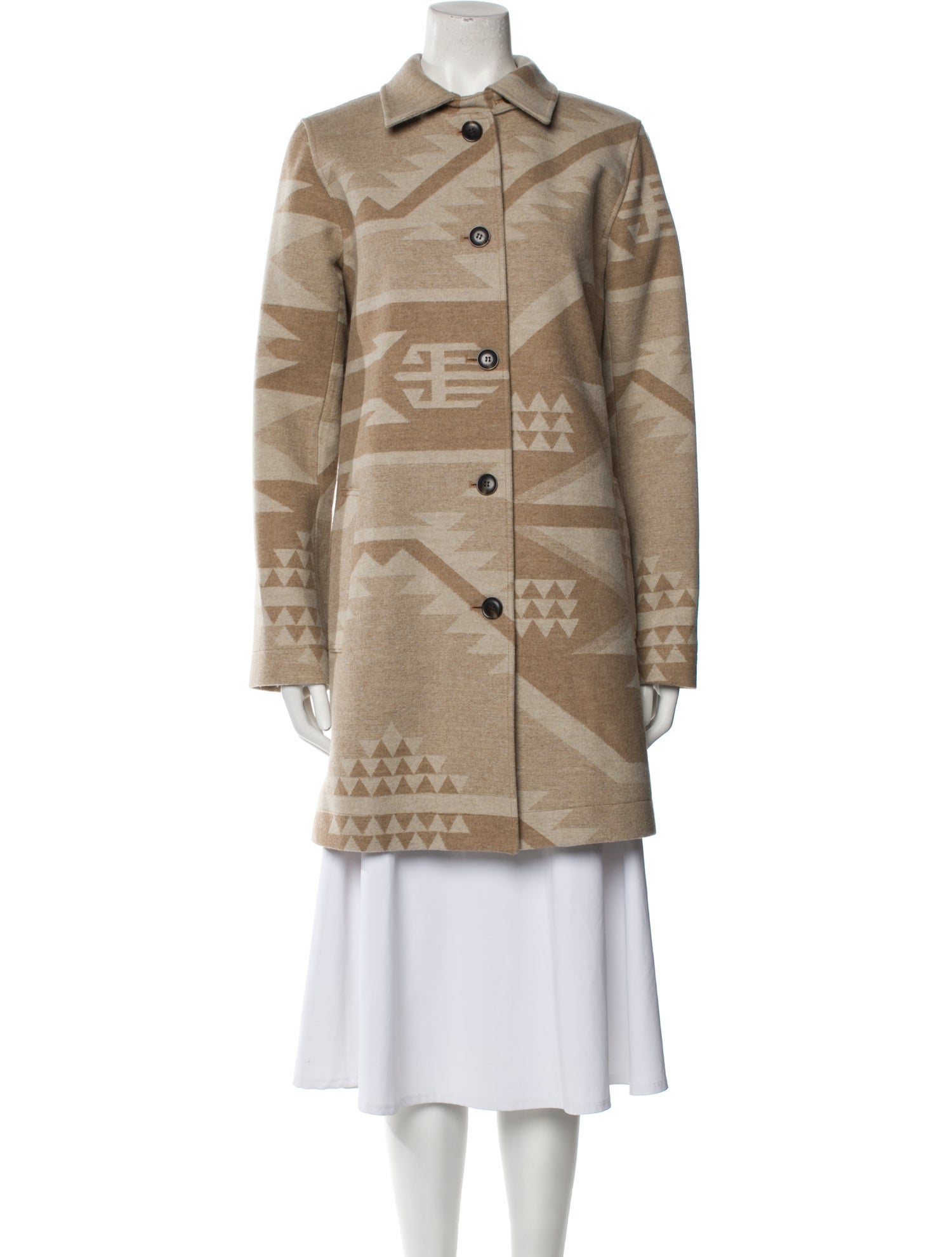 Pendleton Wool Coat - Neutrals Coats, Clothing - PNDDL30356 | The RealReal