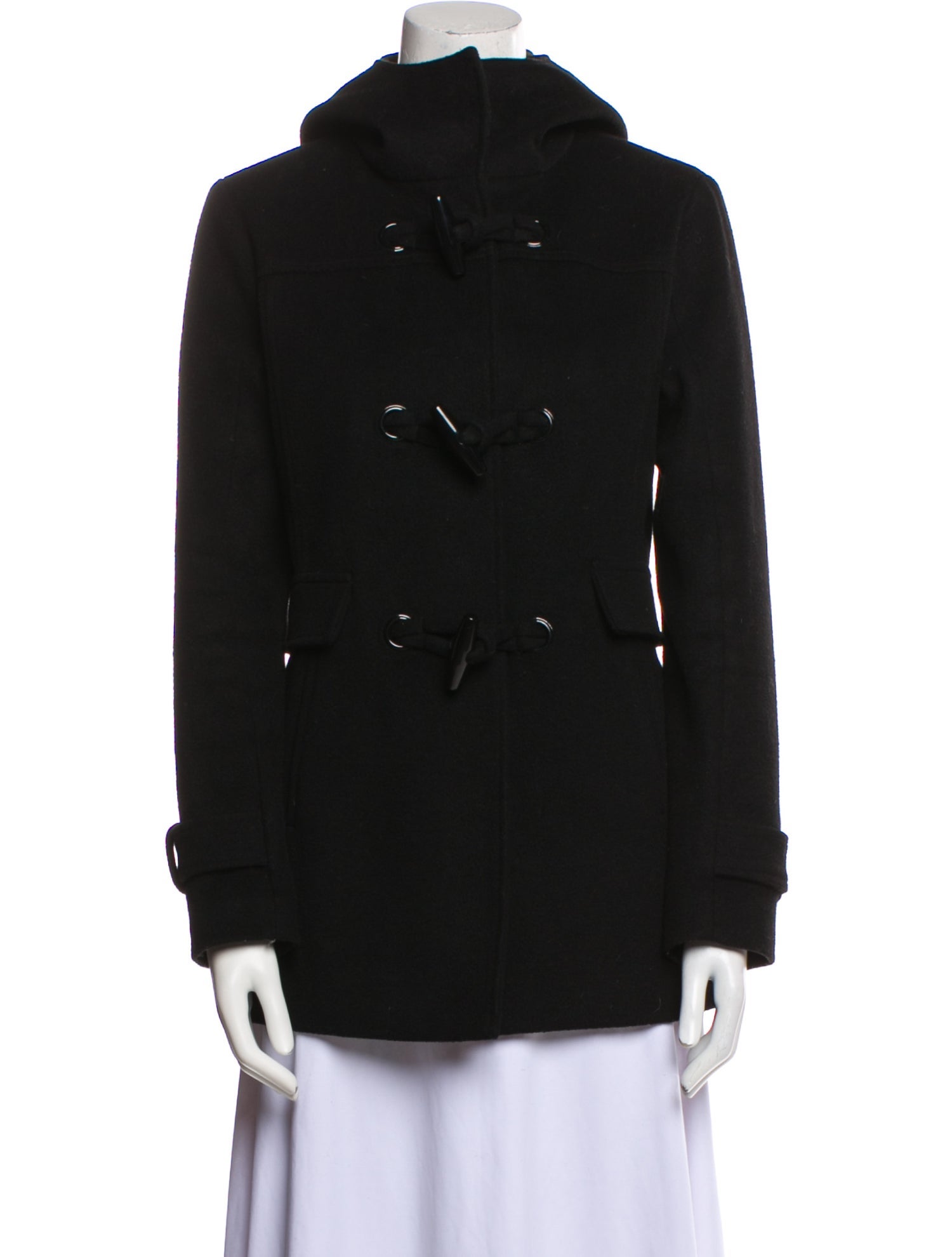 Pendleton Wool Coat - Black Coats, Clothing - PNDDL30991 | The RealReal