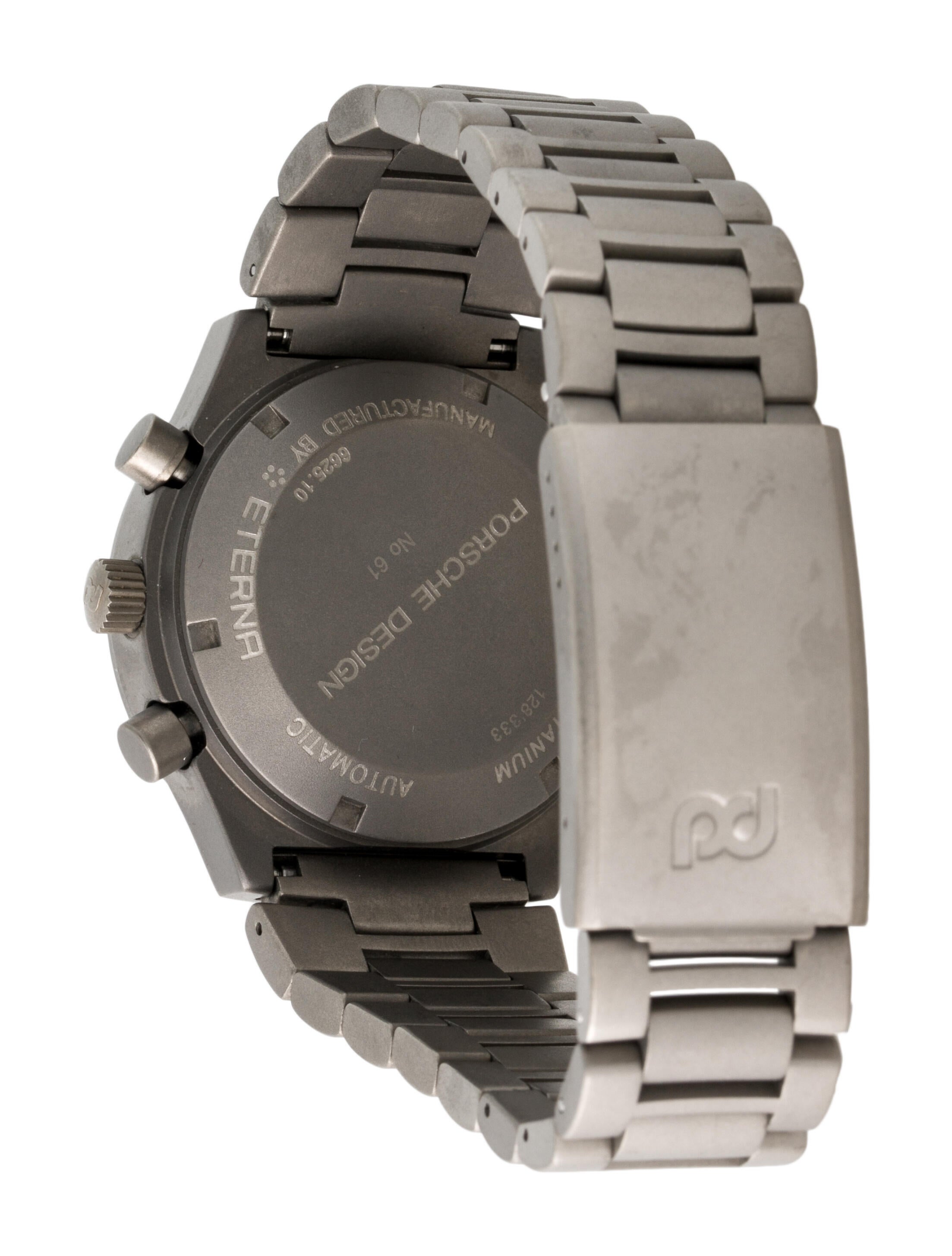 Porsche Design Heritage 6000 Chronograph Watch - 6625.10 | The RealReal