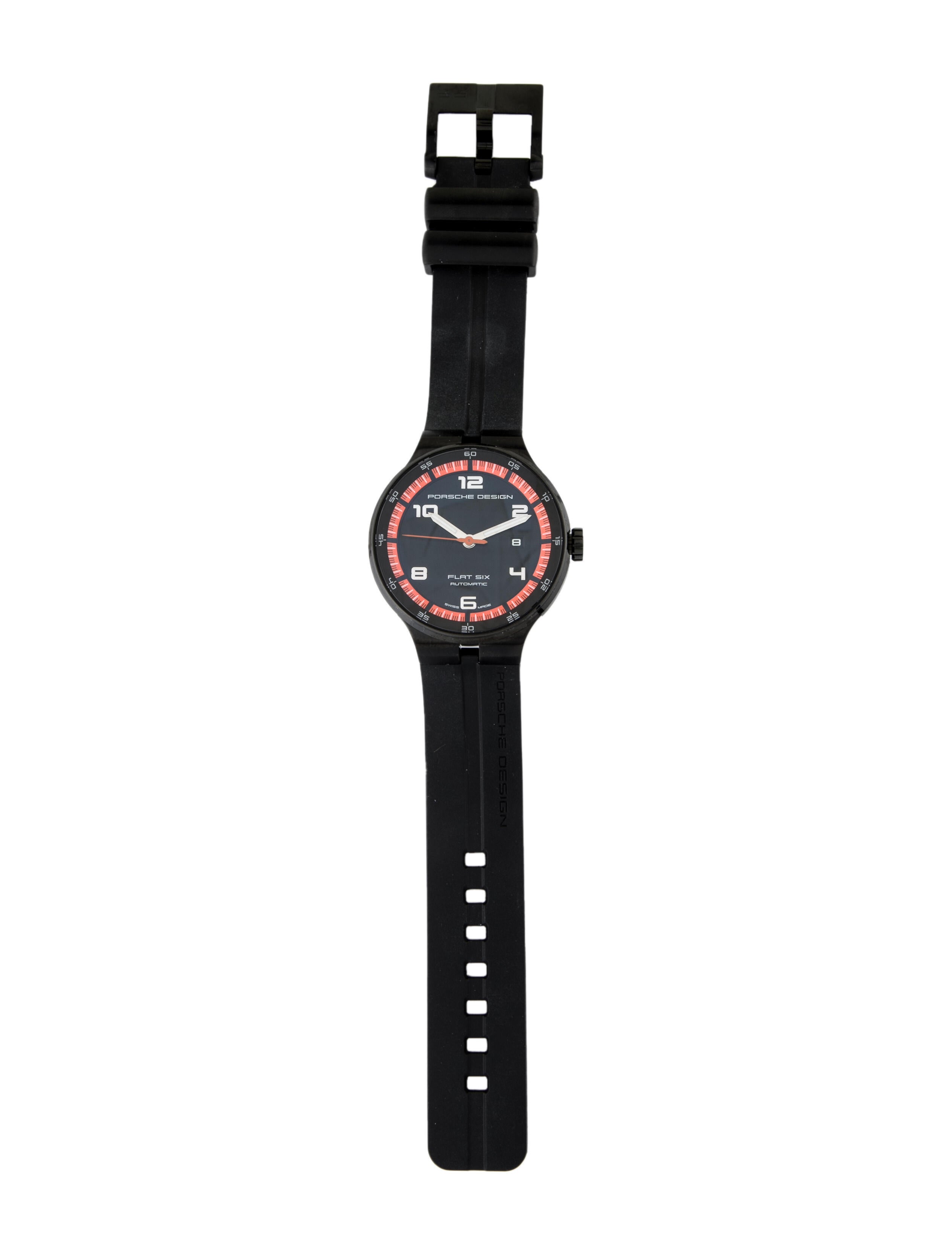 Porsche Design Flat Six Watch - 288.170 / 6350.43.44.1254 | The RealReal