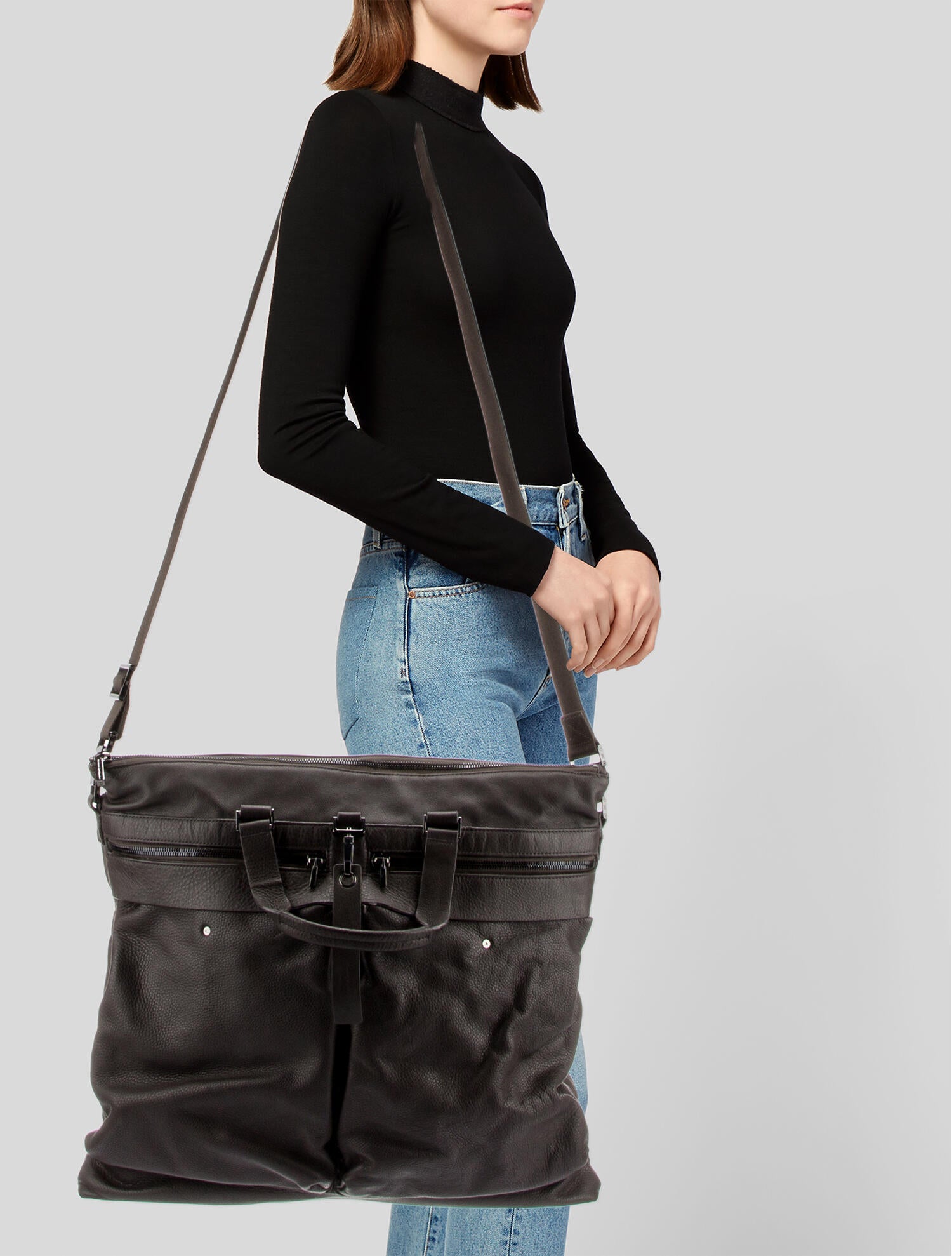 Porsche Design Leather Travel Bag - Brown Luggage and Travel, Handbags ...