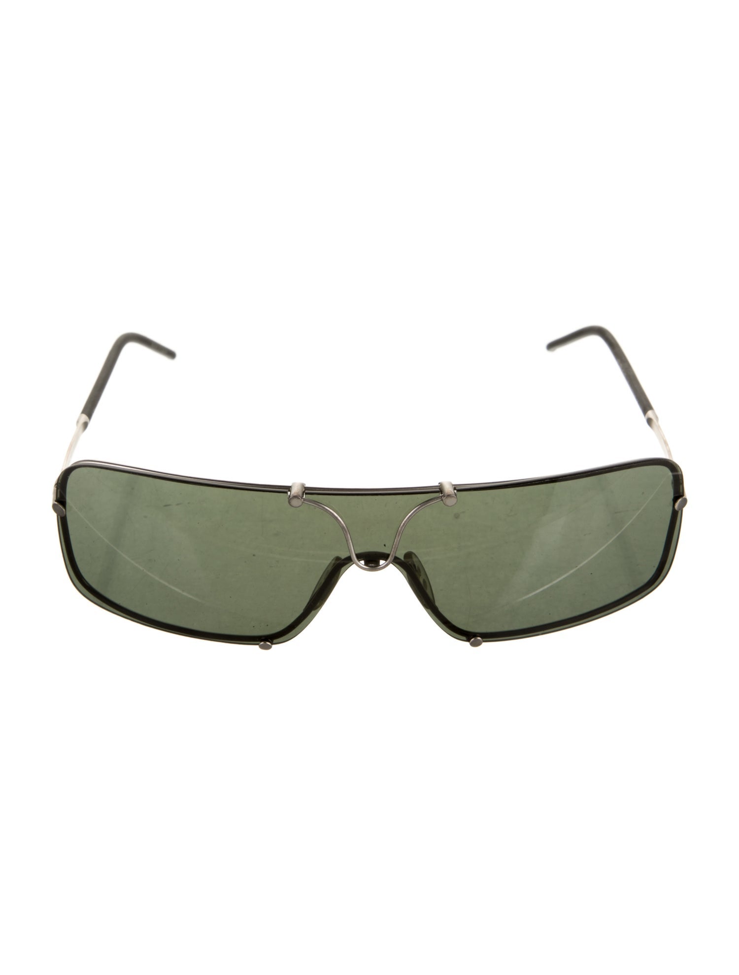 Porsche Design Shield Tinted Sunglasses - Silver Sunglasses ...