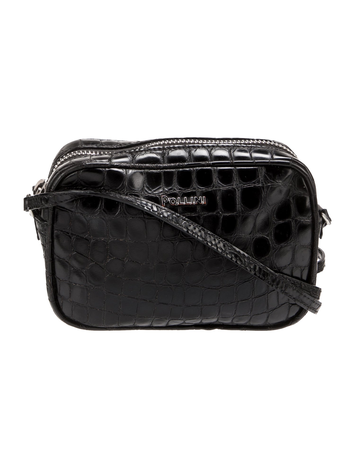Pollini Printed Crossbody Bag - Black Crossbody Bags, Handbags ...