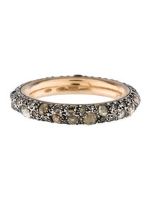Pomellato Two Tone Diamond Tango Ring Band - Rings - POM20600 | The ...