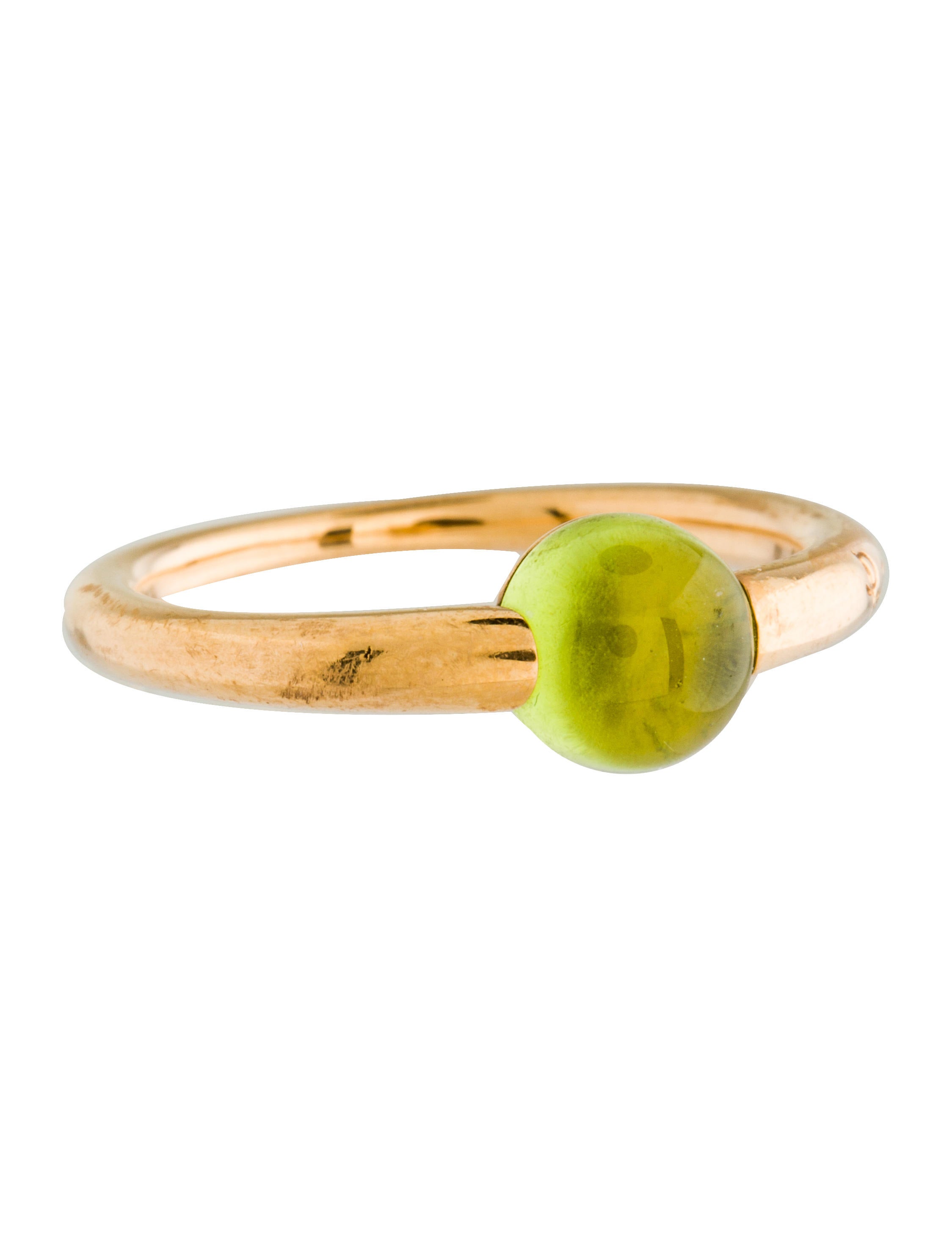 Pomellato 18K Peridot M'ama non M'ama Ring - Rings - POM20651 | The ...