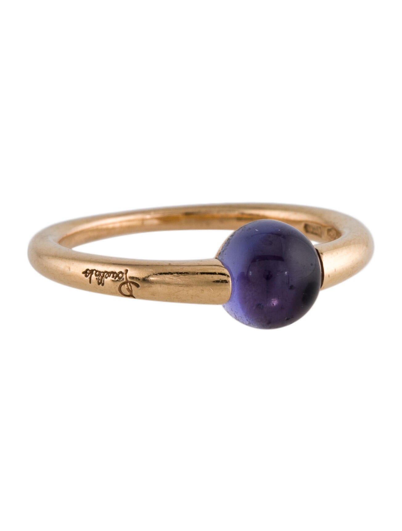 Pomellato 18K Iolite M'Ama Non M'Ama Ring - 18K Rose Gold Band, Rings ...