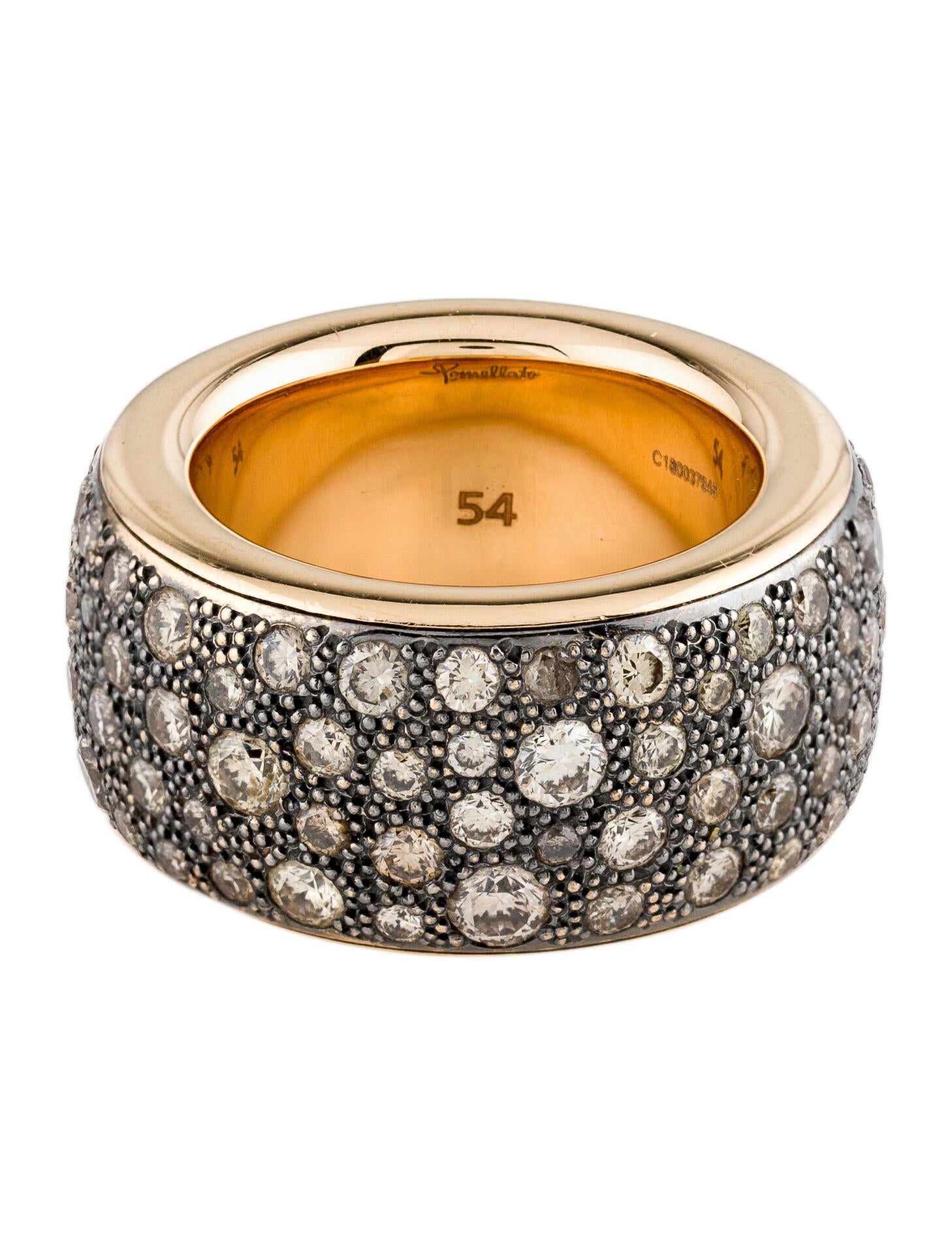 Pomellato 18K Diamond Tango Band - 18K Rose Gold Band, Rings - POM23702 ...