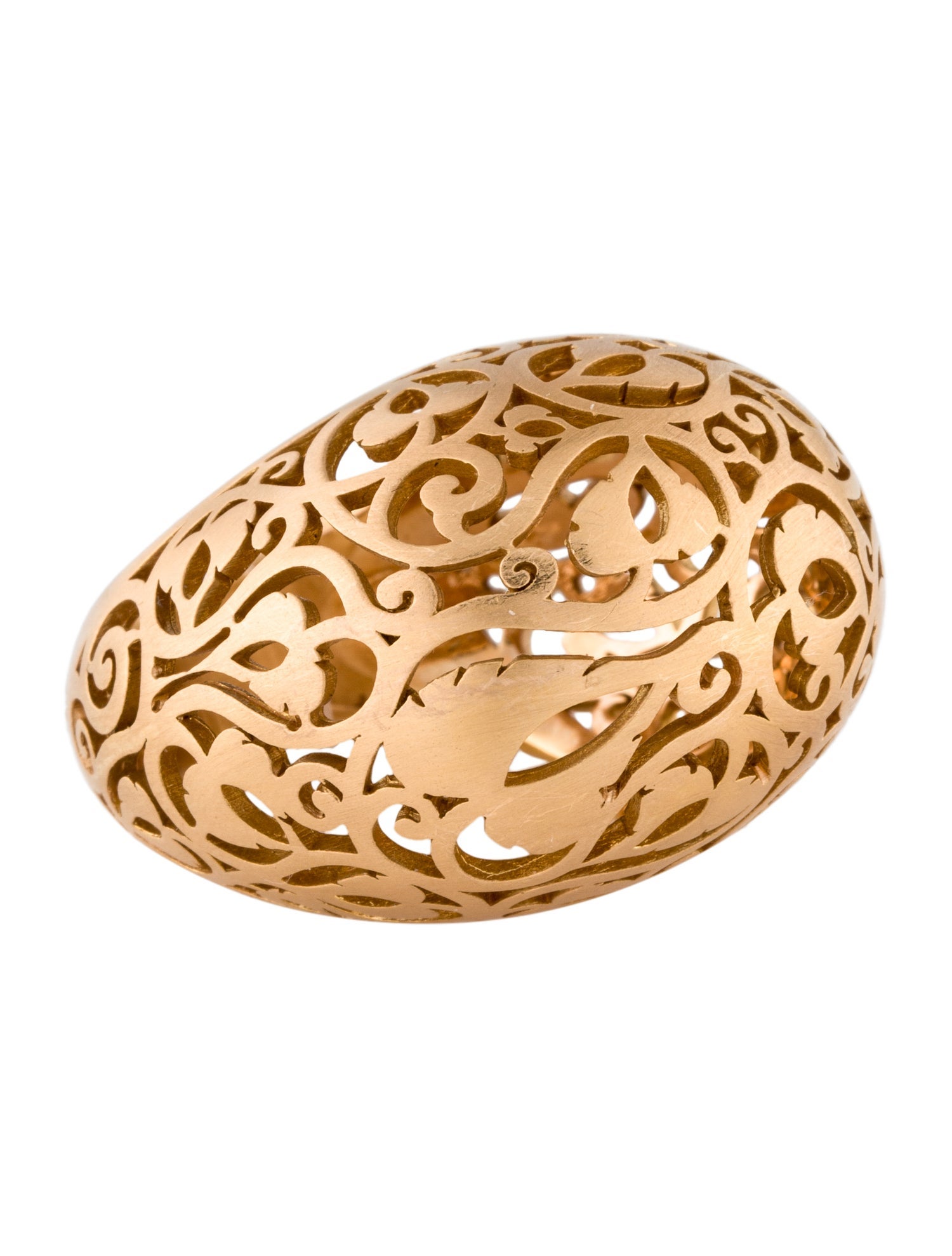 Pomellato 18K Arabesque Cocktail Ring - 18K Rose Gold Band, Rings ...