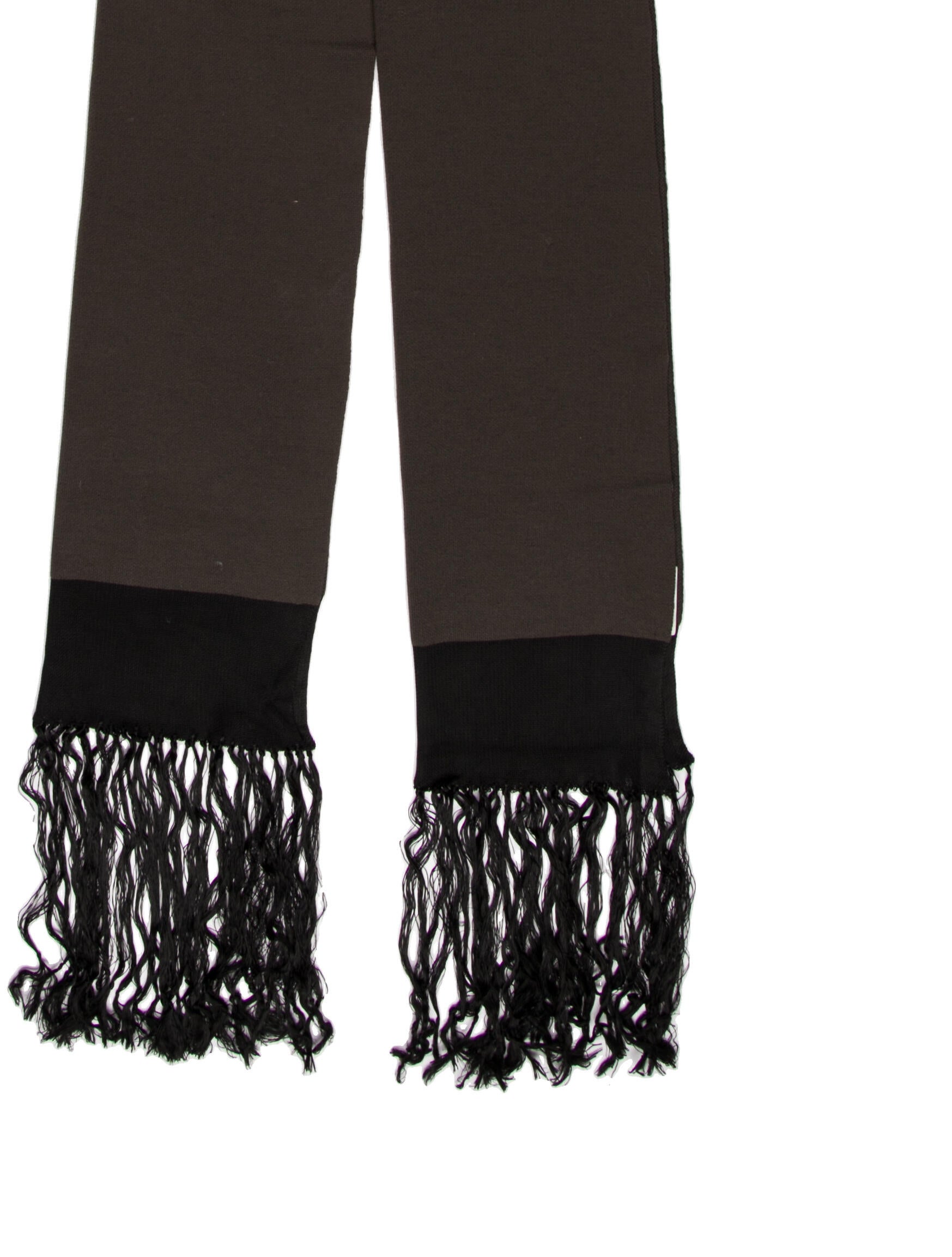 Ports 1961 Colorblock Pattern Scarf - Grey Scarves and Shawls ...