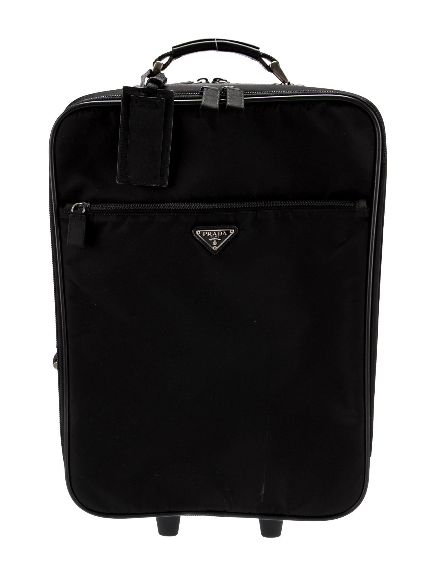 Prada Tessuto Rolling Suitcase - Black Luggage and Travel, Handbags ...