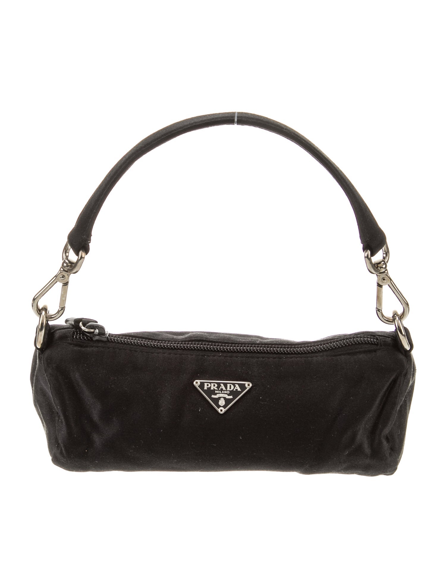 Prada Tessuto Nylon Top Handle Bag - Black Handle Bags, Handbags ...