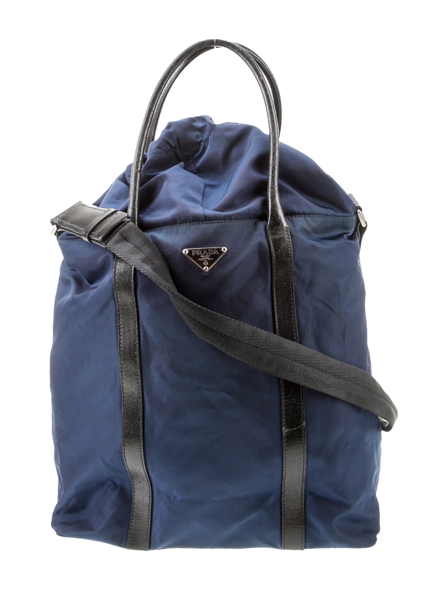 Prada Tessuto Nylon Backpack - Blue Totes, Handbags - PRA1006598 | The ...