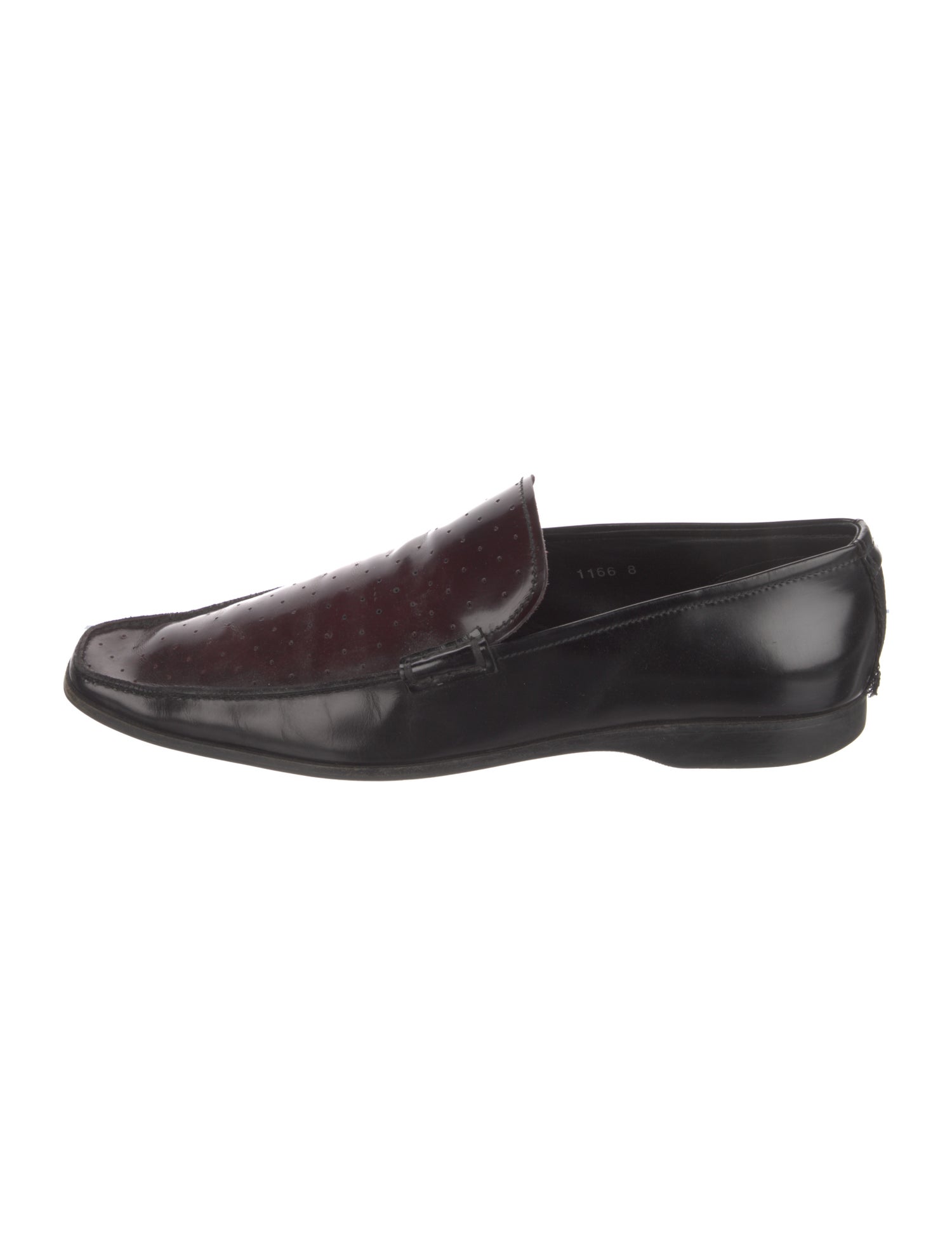 Salvatore Ferragamo Leather Dress Loafers - Blue Loafers, Shoes ...