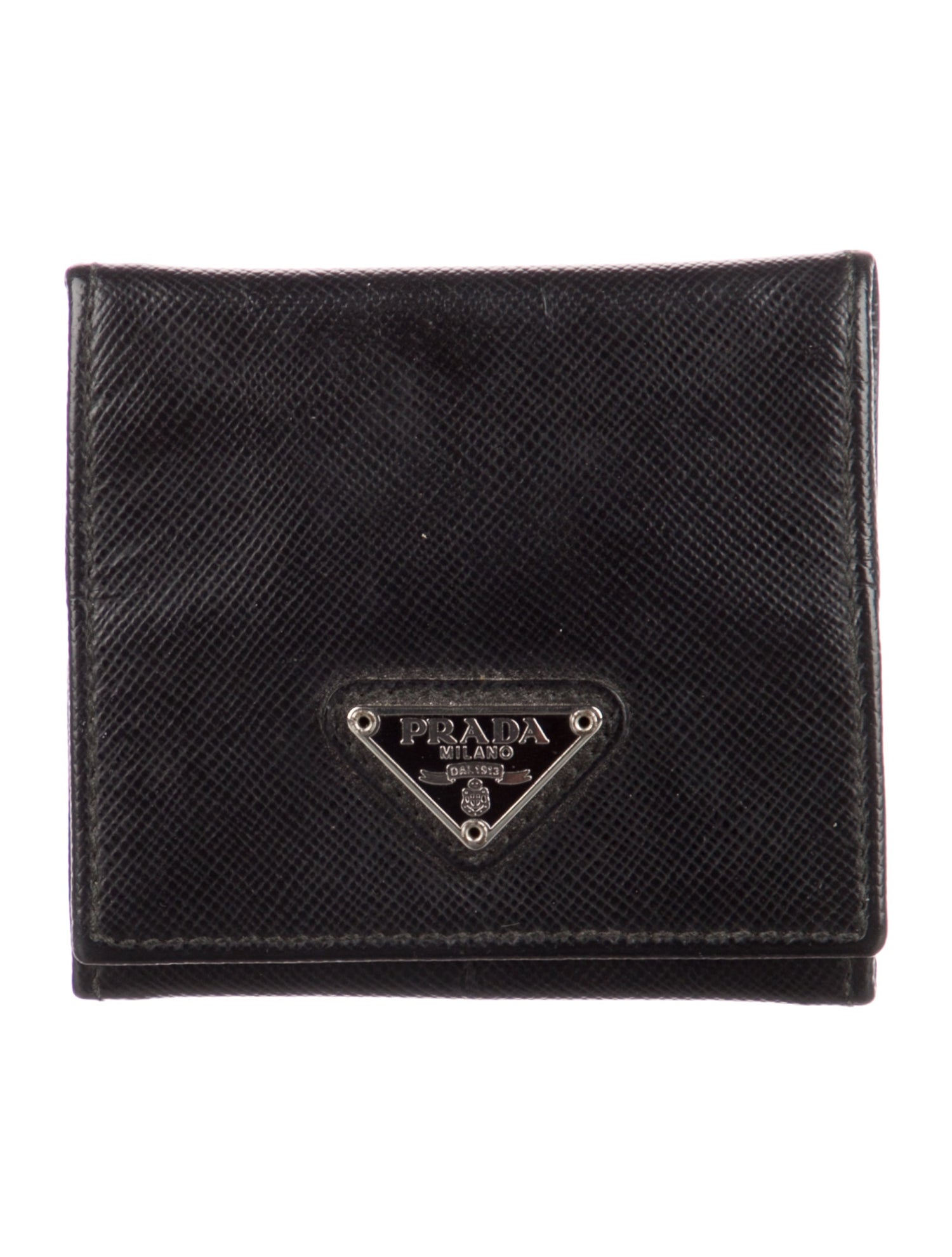 Prada Saffiano Lux Leather Wallet - Black Wallets, Accessories ...
