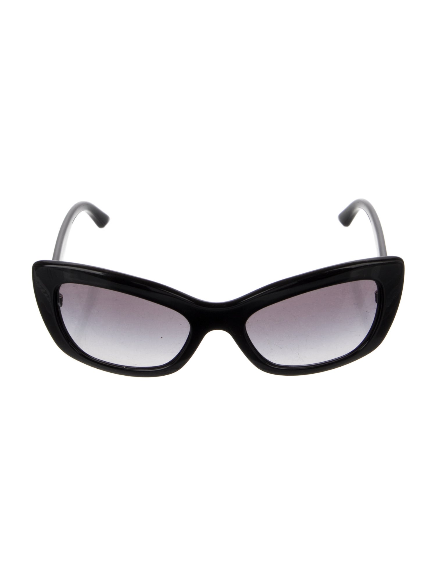 Prada Cat Eye Gradient Sunglasses Black Sunglasses Accessories