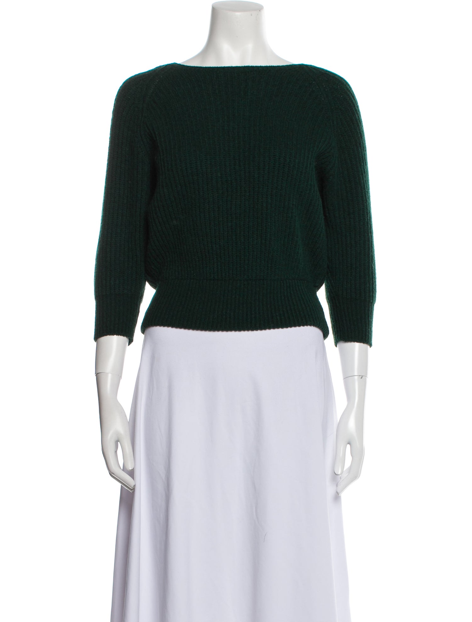 Prada Wool Bateau Neckline Sweater - Black Knitwear, Clothing ...