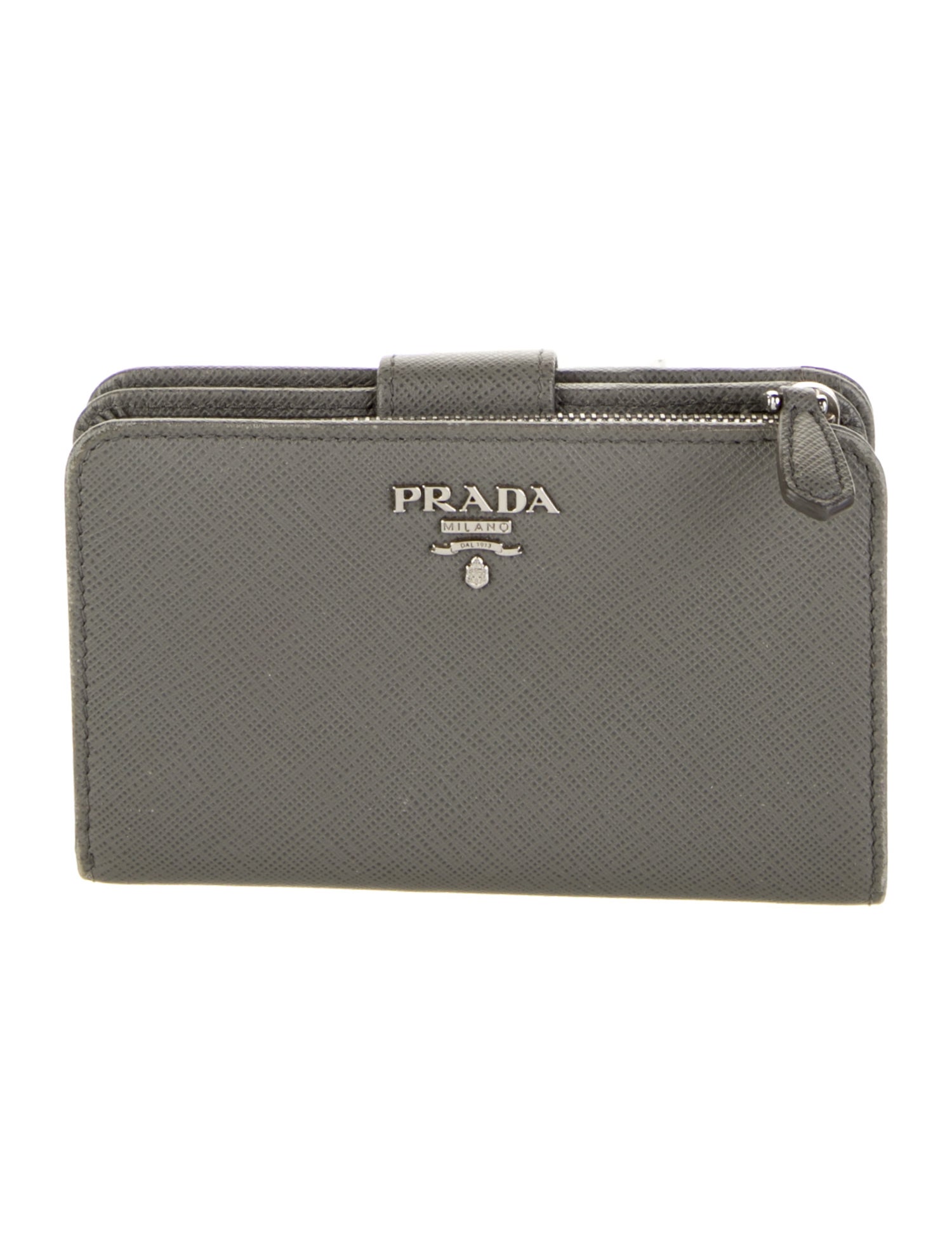 Prada Saffiano Cuir Leather Wallet - White Wallets, Accessories ...
