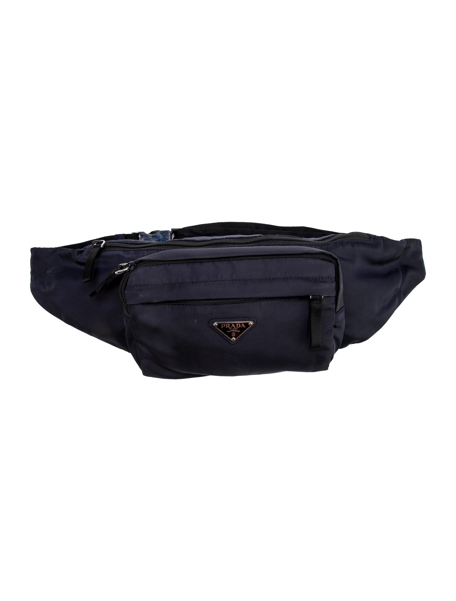 Prada Tessuto Nylon Belt Bag - Blue Waist Bags, Bags - PRA1039024 | The ...