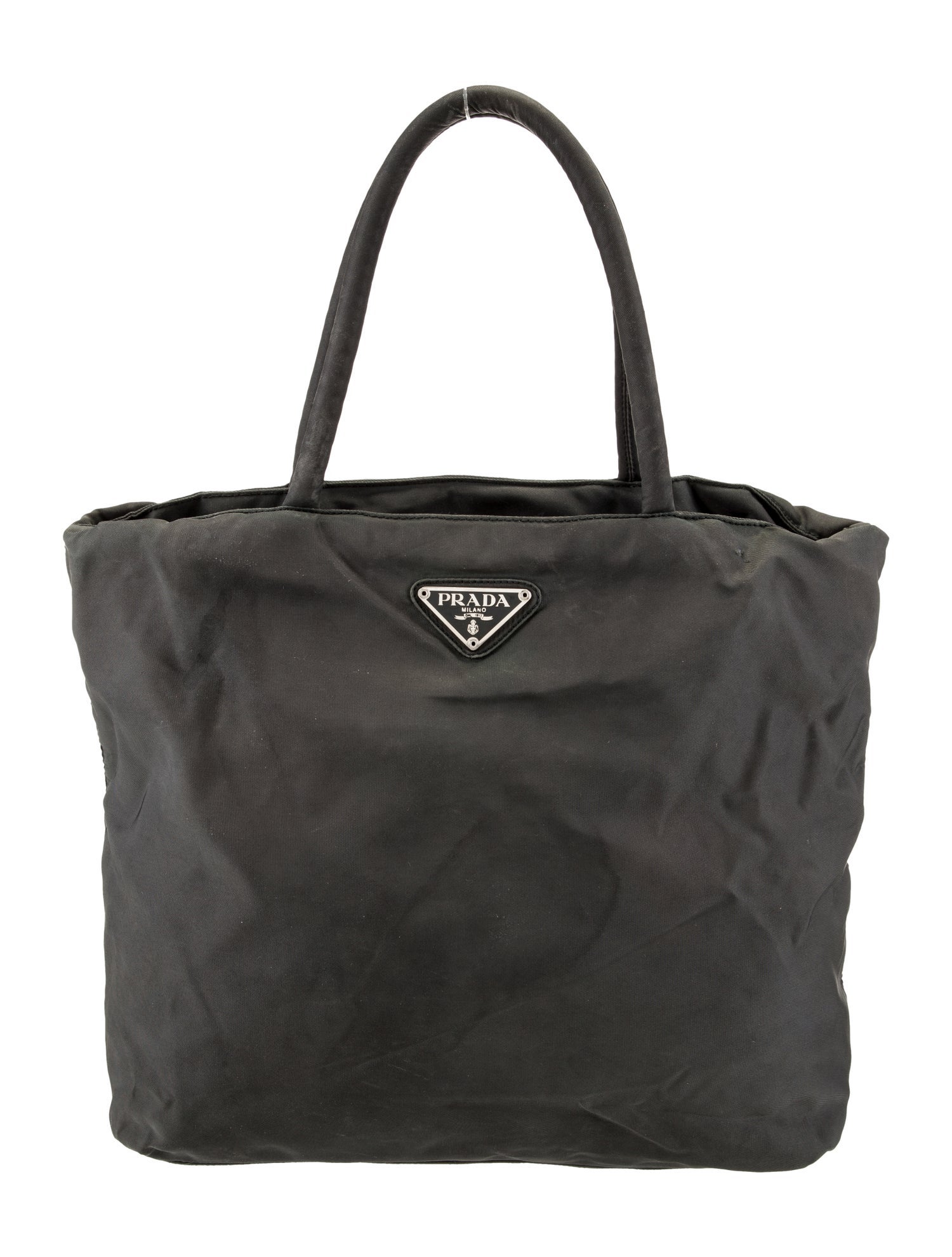 Prada Tessuto Nylon Tote Vintage - Grey Totes, Handbags - PRA1039476 ...