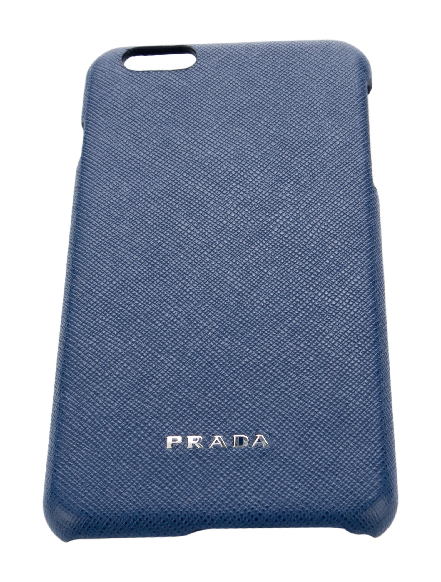 Prada Signature Logo Phone Case - Blue Technology, Accessories ...