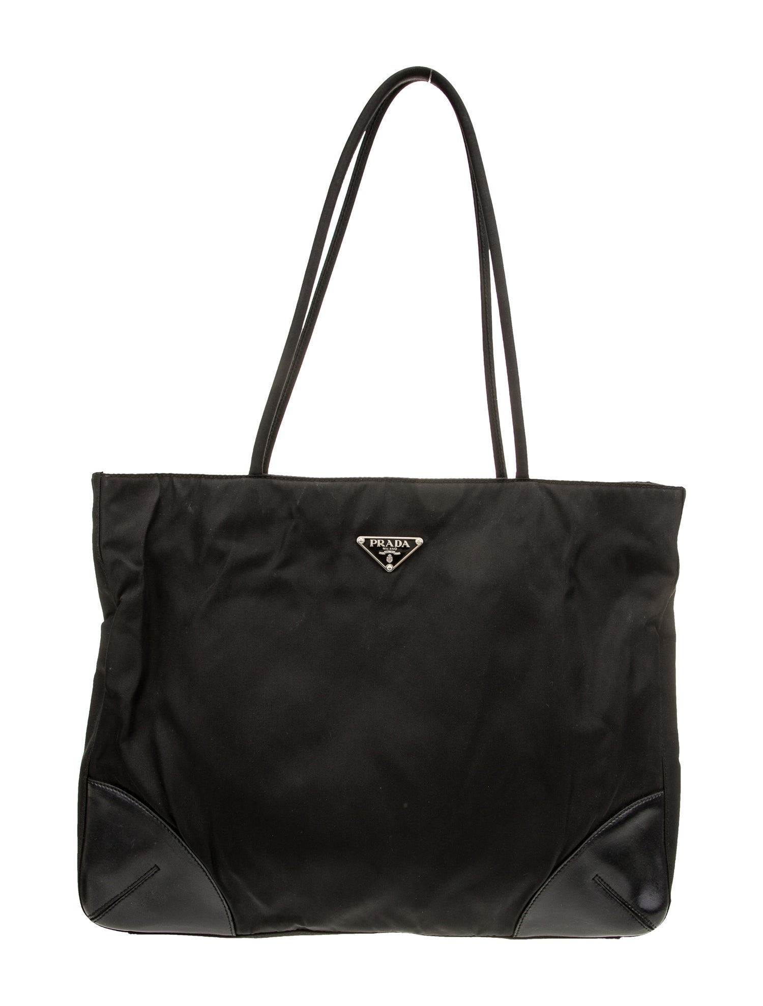 Prada Nylon Tote - Black Totes, Handbags - PRA1047232 | The RealReal