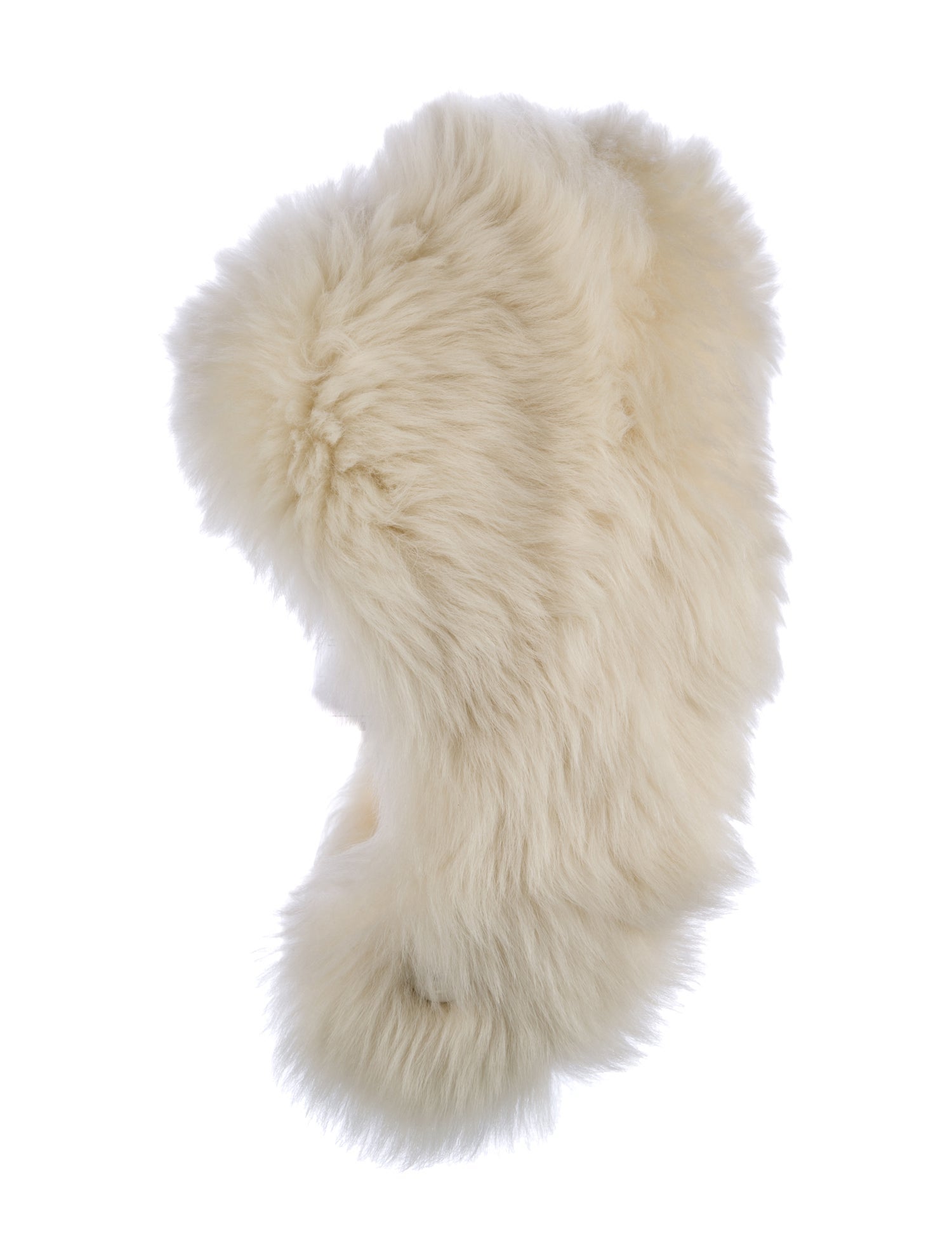 Prada White ushanka hat - Neutrals Hats, Accessories - PRA1047448 | The ...