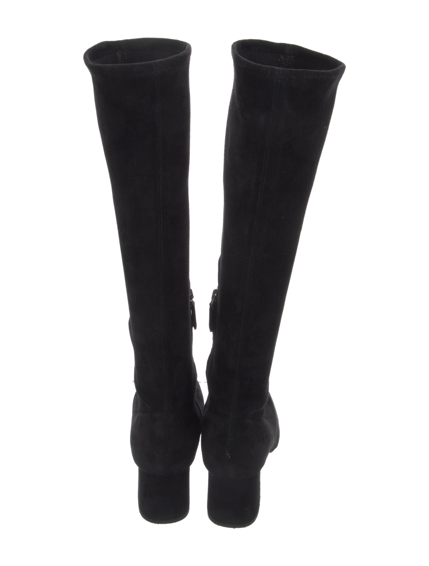 Prada Suede Riding Boots - Black Boots, Shoes - PRA1051903 | The RealReal