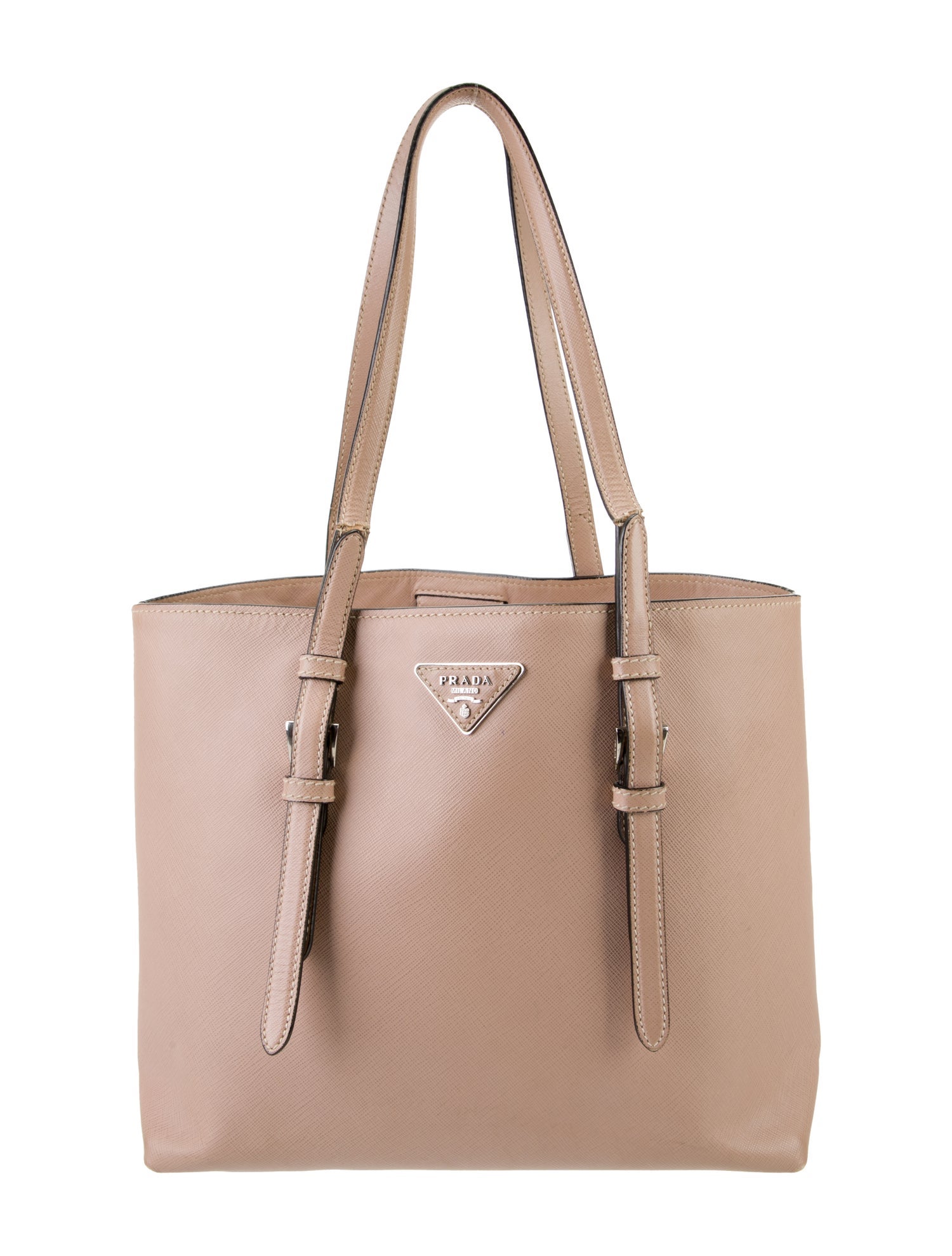 Prada Signature Tote - Neutrals Totes, Handbags - PRA1054206 | The RealReal