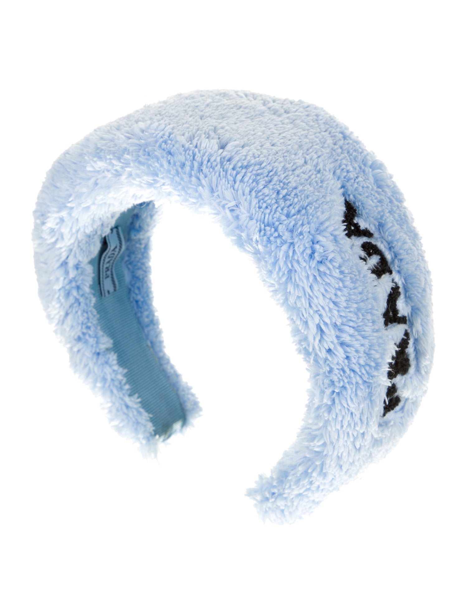 Prada shearling headband - Blue Hair Accessories, Accessories ...