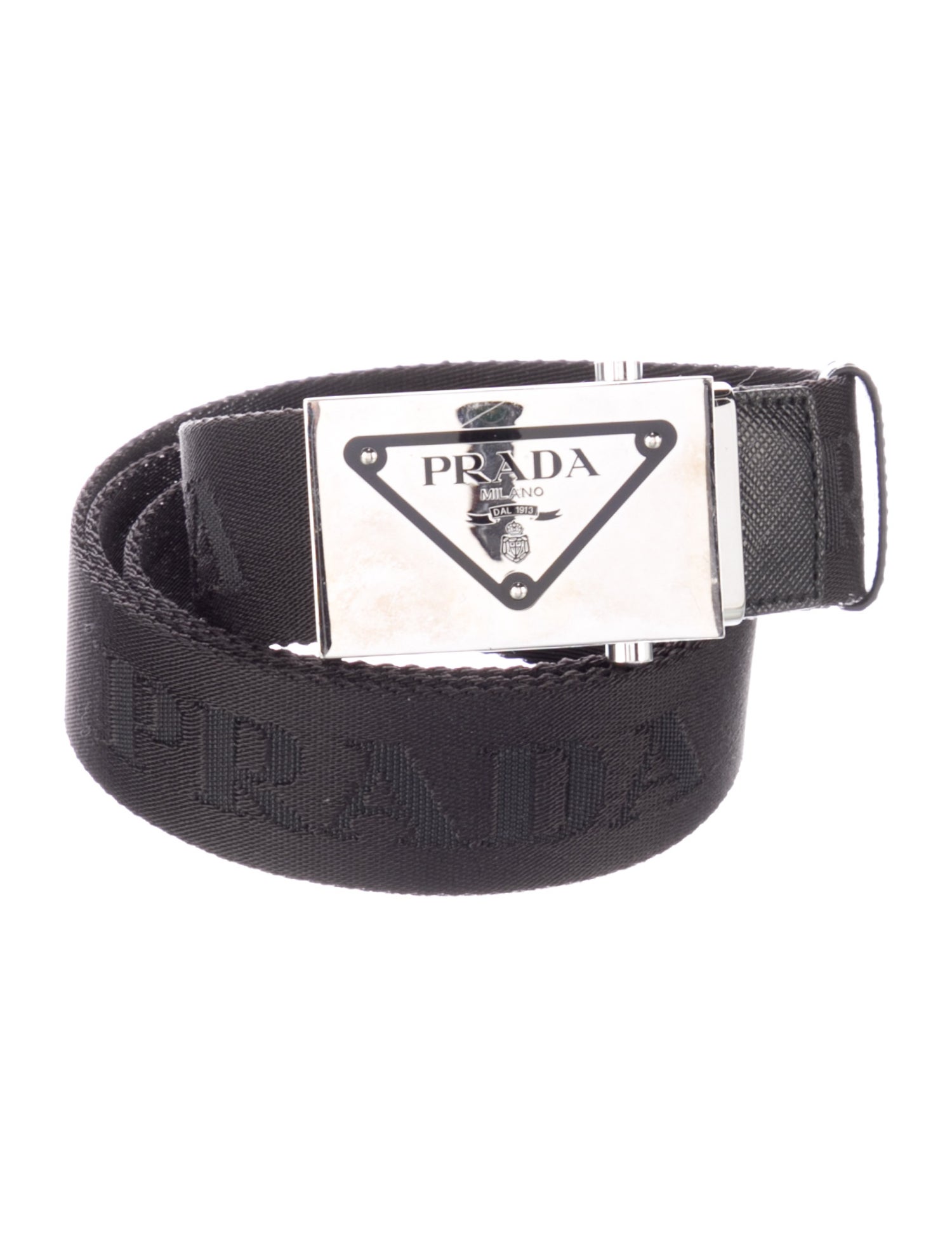 Prada Nylon Belt - Black Belts, Accessories - PRA1059850 | The RealReal
